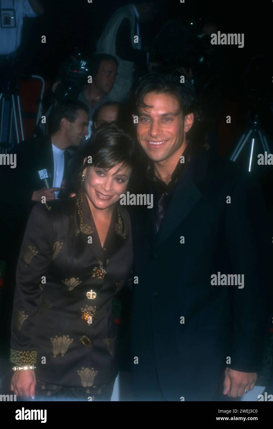 Los Angeles, California, USA 14th December 1996 Singer Paula Abdul and ...