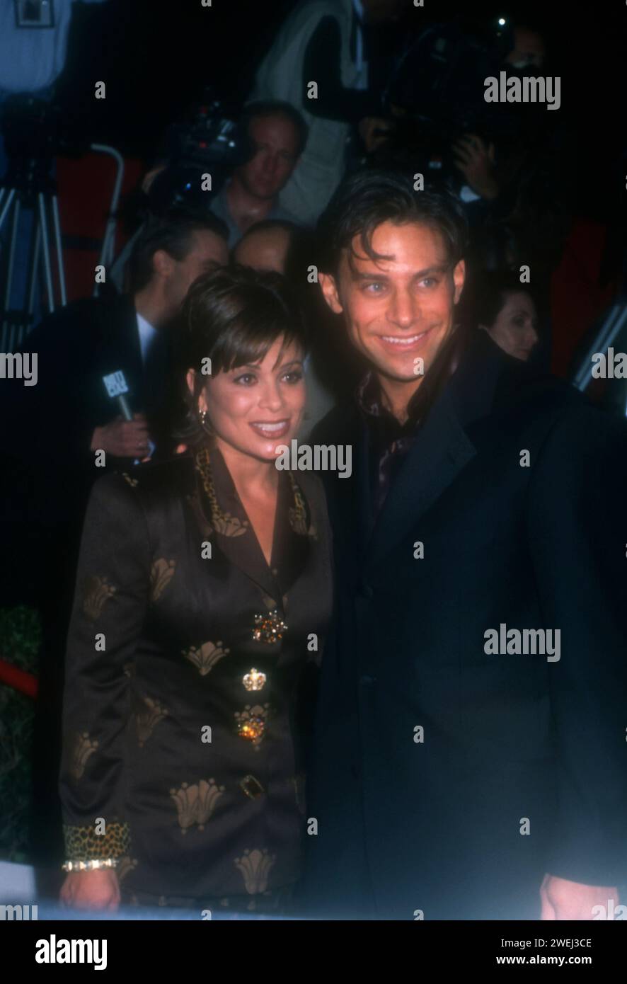 Los Angeles, California, USA 14th December 1996 Singer Paula Abdul and ...