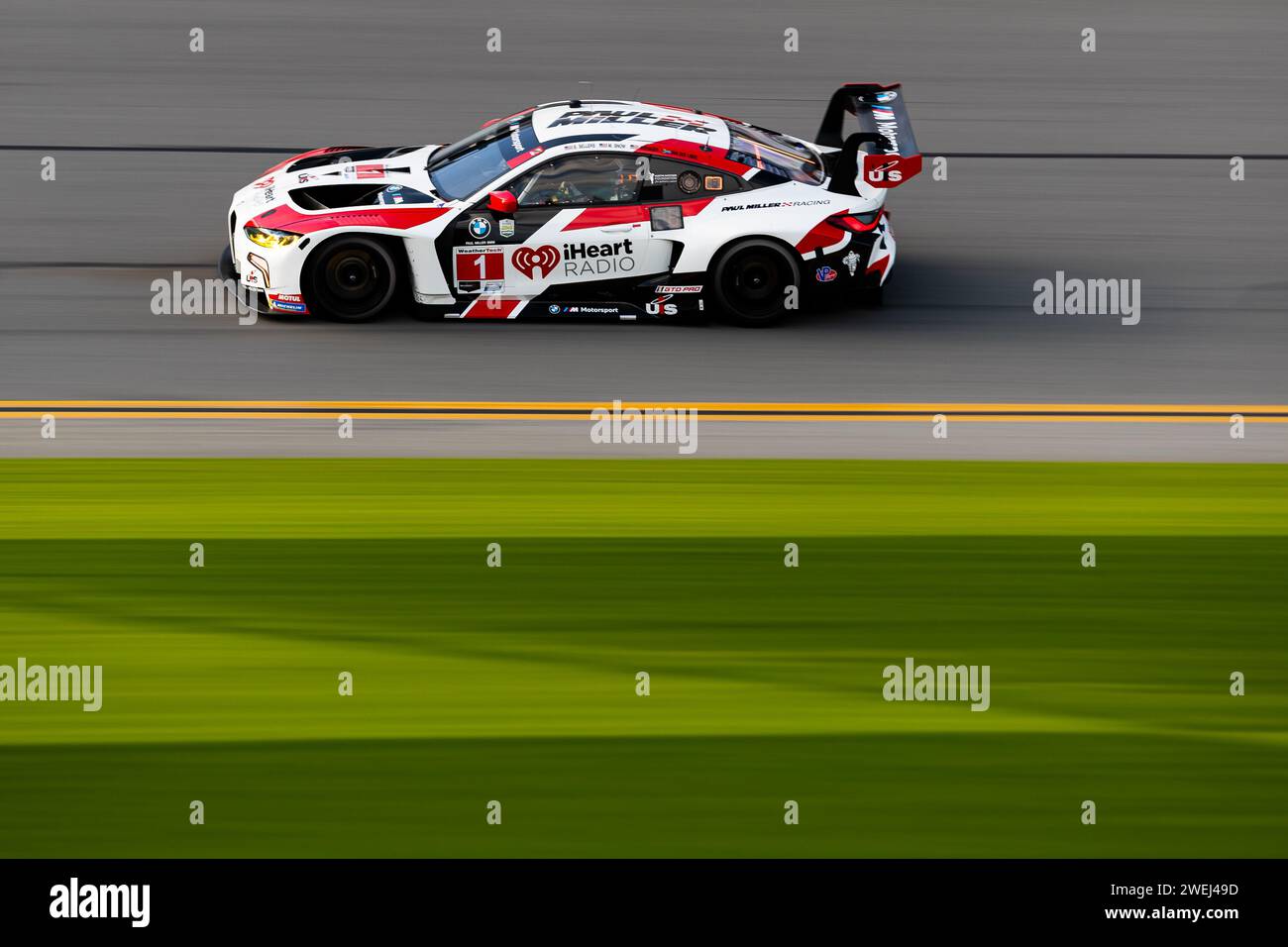 Daytona Beach, Etats Unis. 25th Jan, 2024. 01 SELLERS Bryan (usa), SNOW ...