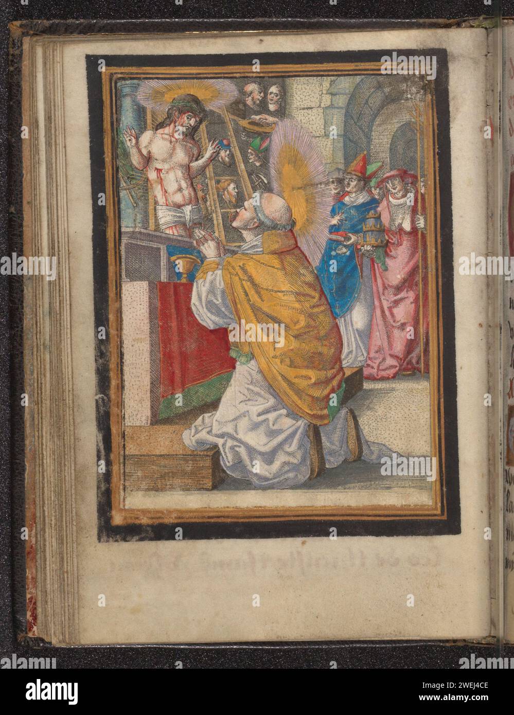 Mis van Gregorius, Frans Crabbe van Espleghem, 1497 - 1552 print ...