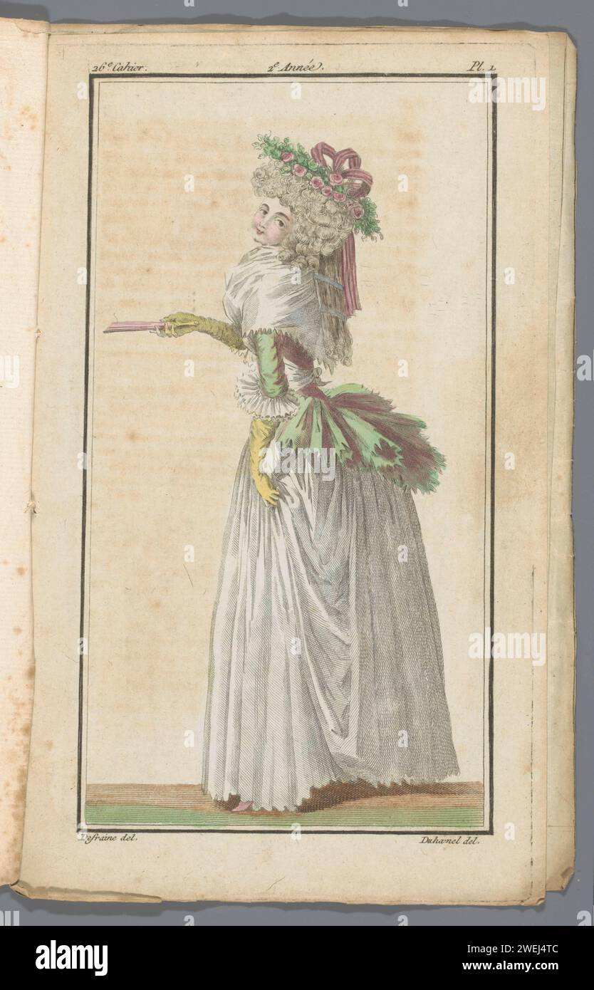 Store of new French and English modes, July 30, 1787, 26th notebook ...