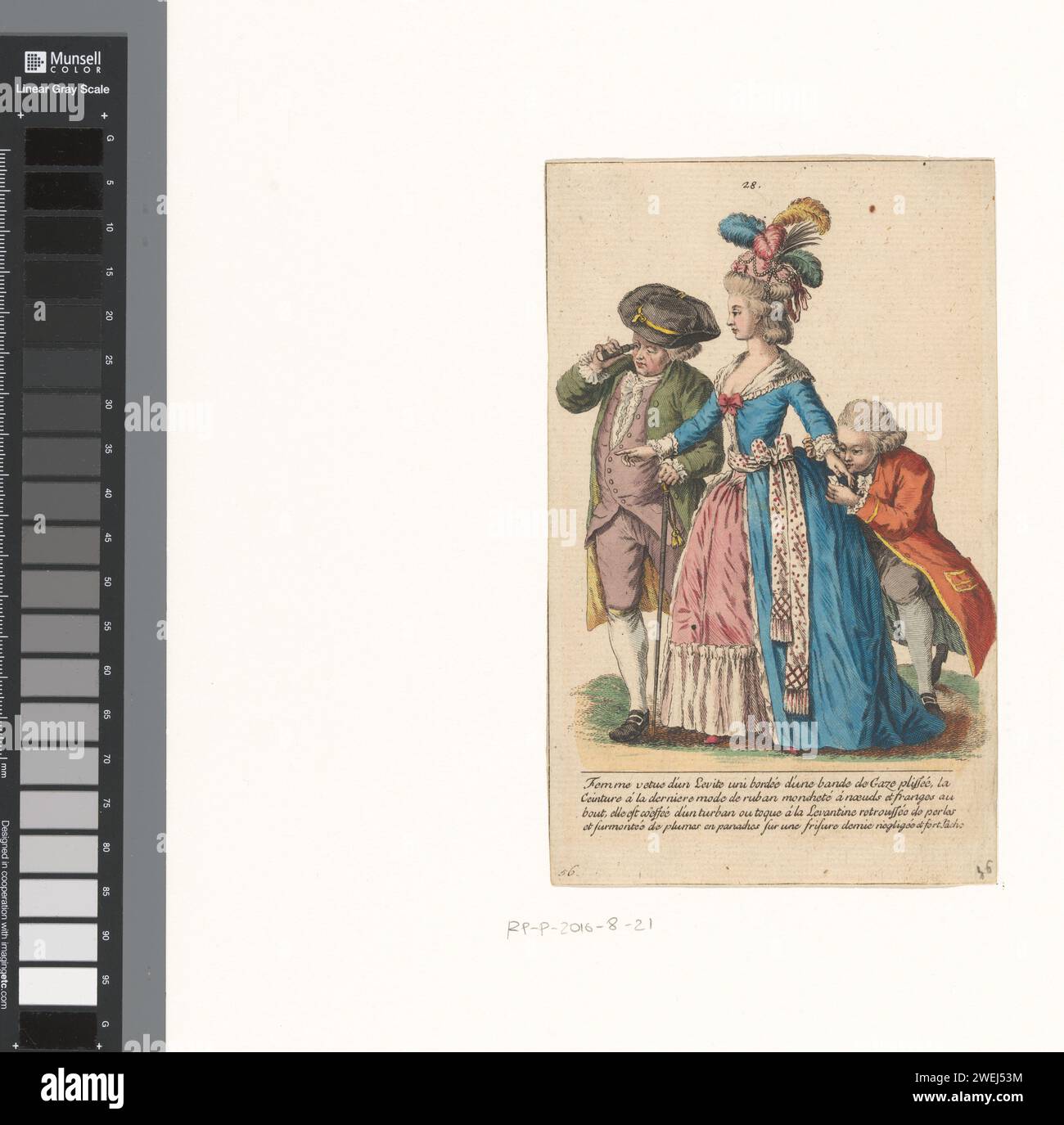 Gallerie of French modes and costumes, nr. 28, Kopie naar ee. 169 (bis ...