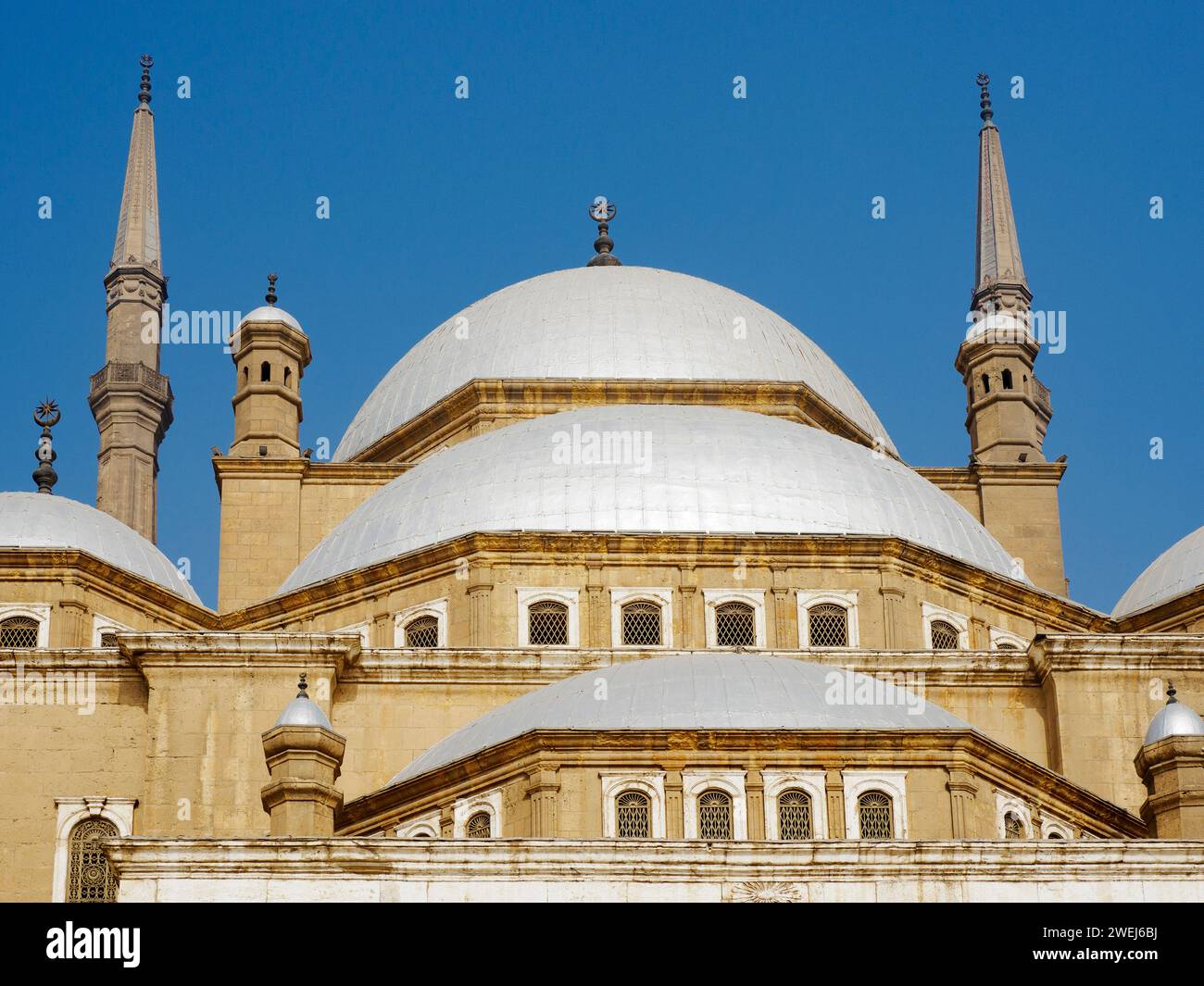 The Ottoman-era Muhammad Ali Mosque, completed in 1848, overlooking ...