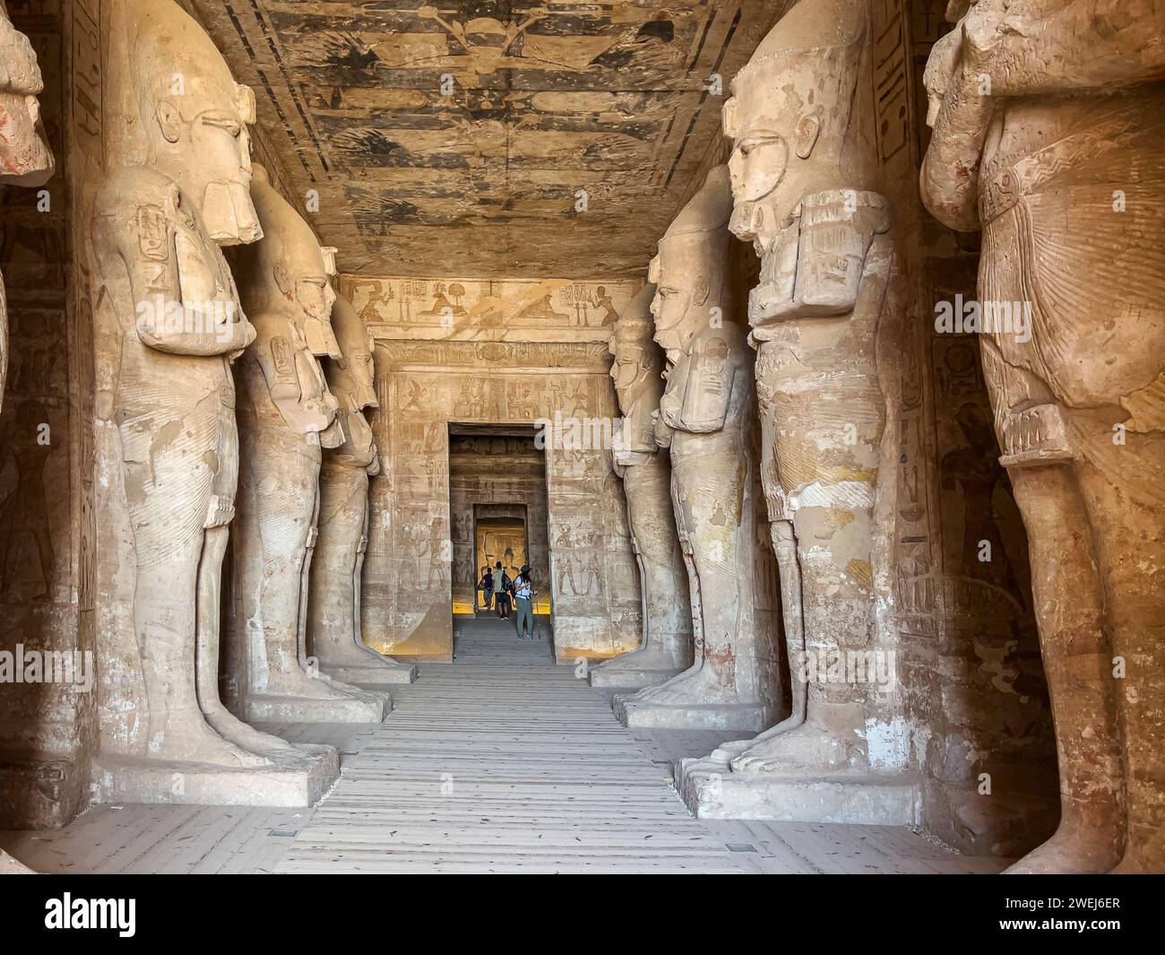 Abu simbel temple interior hi-res stock photography and images - Alamy