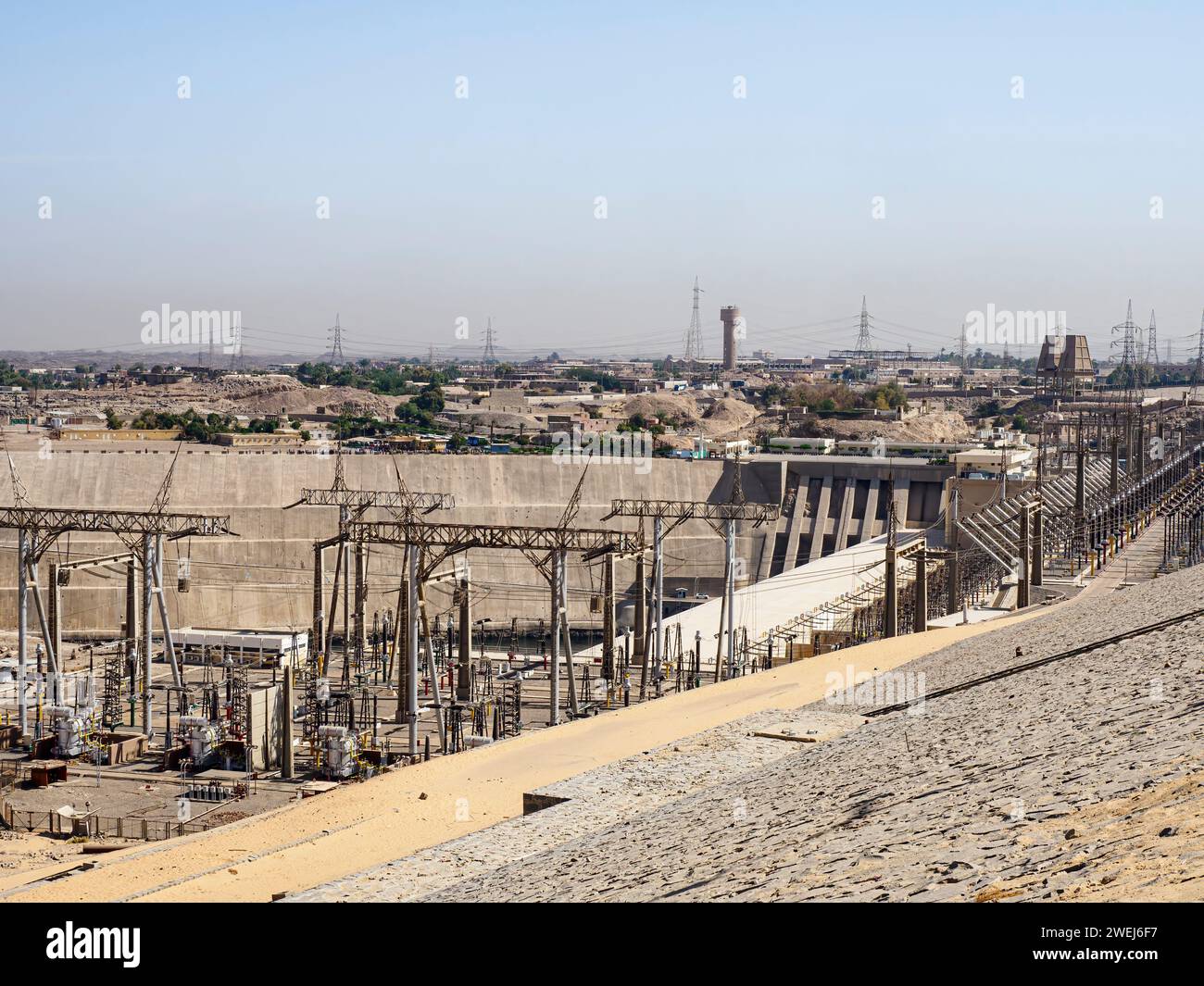 Hydropower aswan hi-res stock photography and images - Alamy