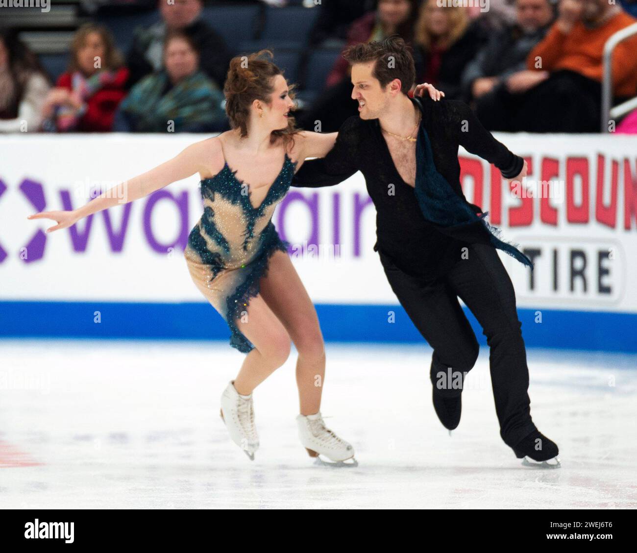 Columbus, Ohio, United States. 25th January, 2024. Christina Carriera ...