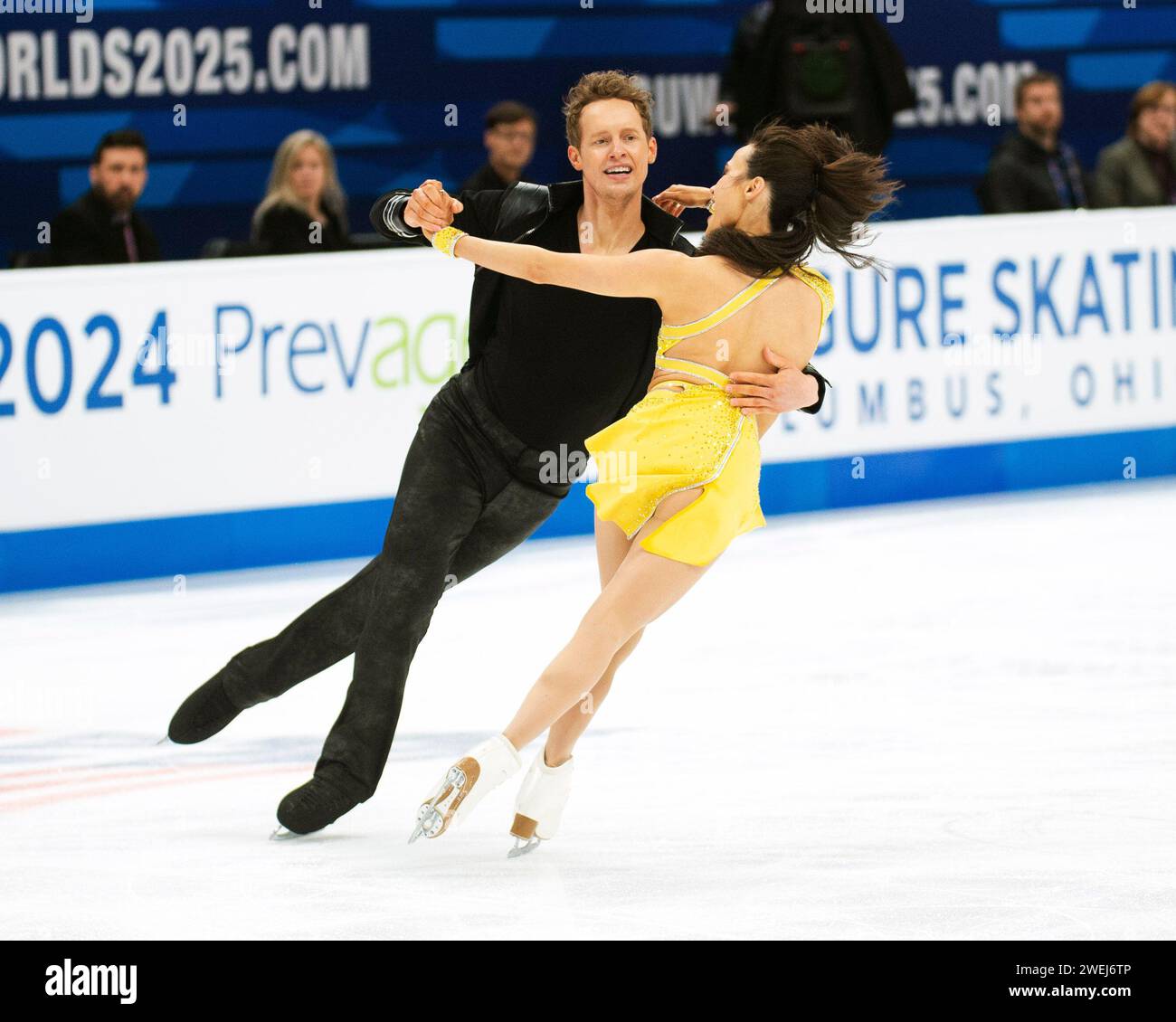 Columbus, Ohio, United States. 25th January, 2024. Madison Chock and ...
