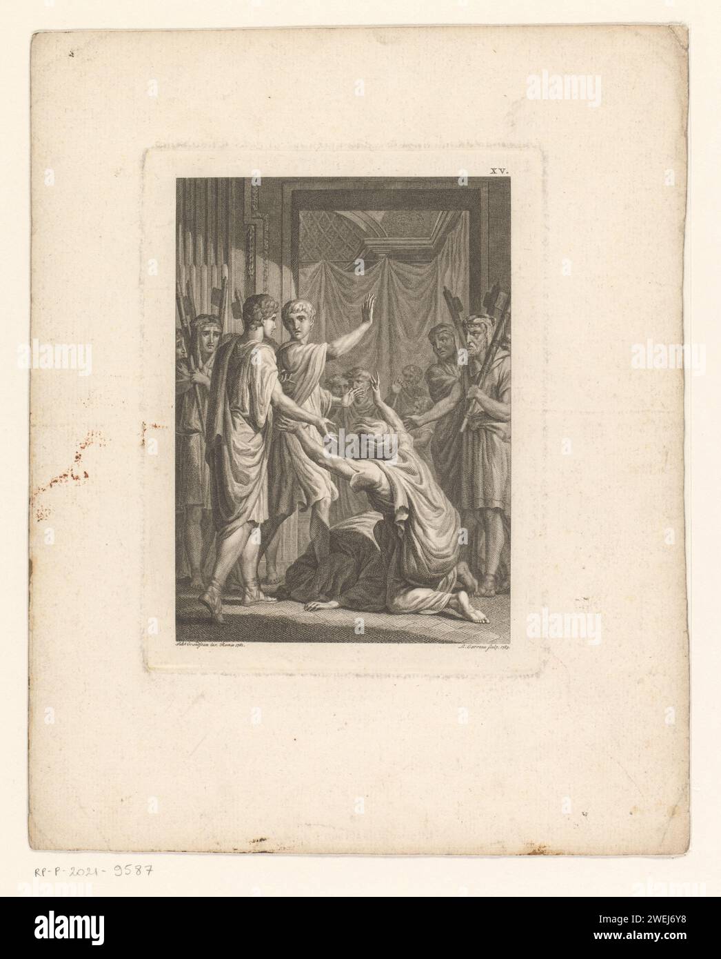 Two germanic fathers kneeling hi-res stock photography and images - Alamy