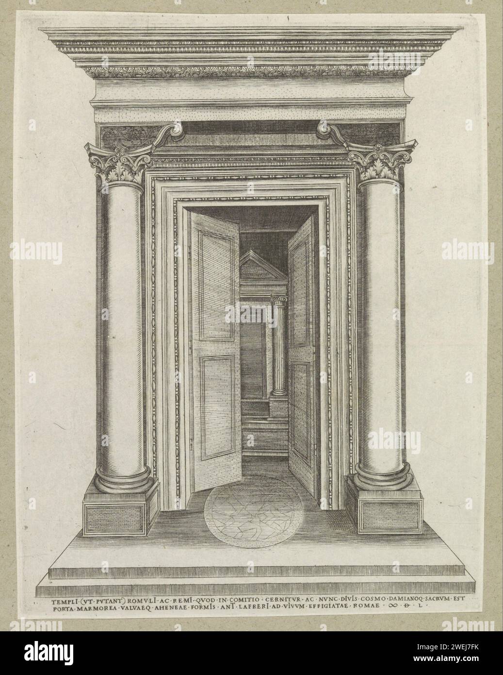 Temple of remus and romulus hi-res stock photography and images - Alamy