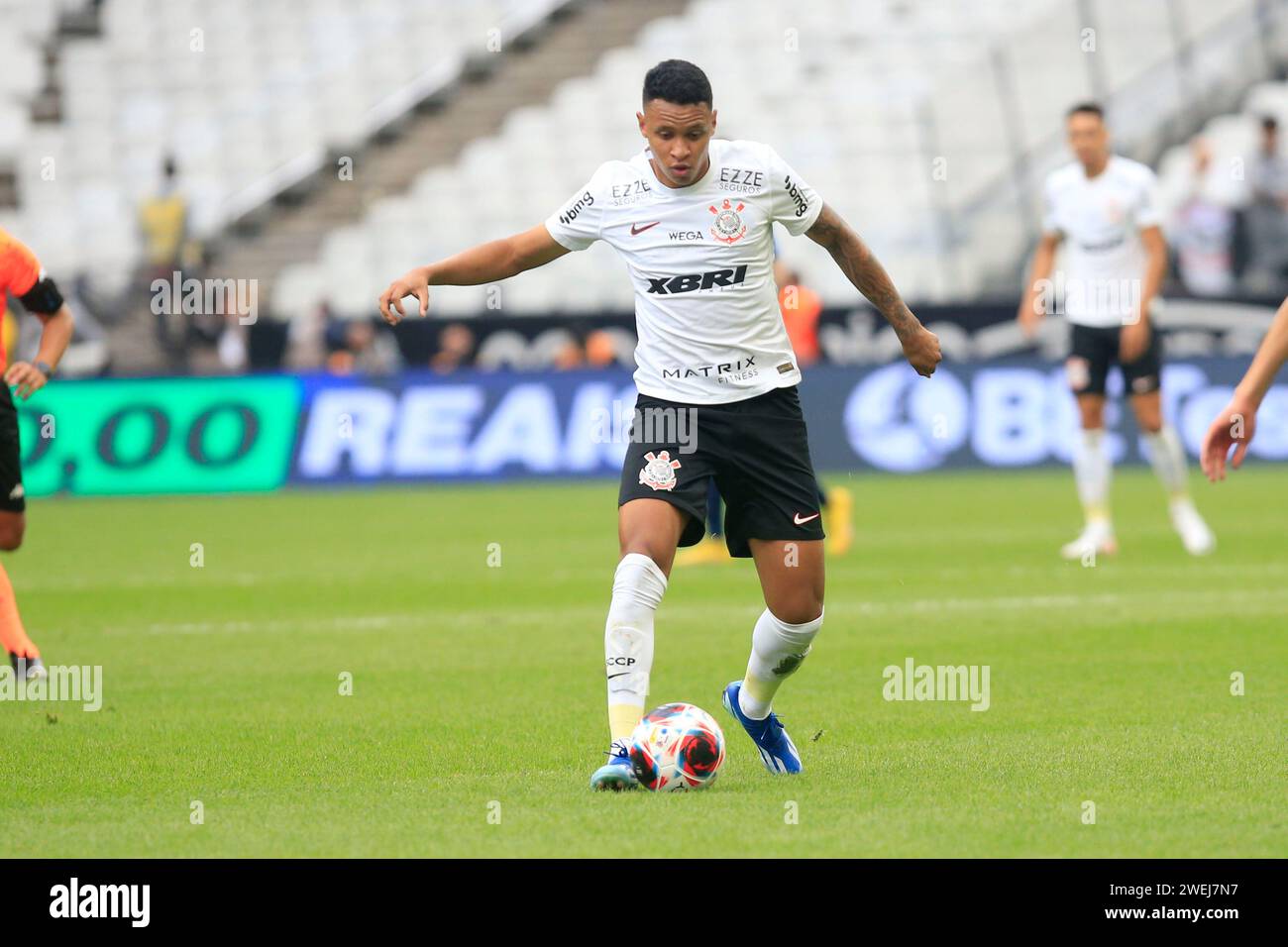 Sao Paulo, Brazil. 25th Jan, 2024. Arthur Souza during the game between ...