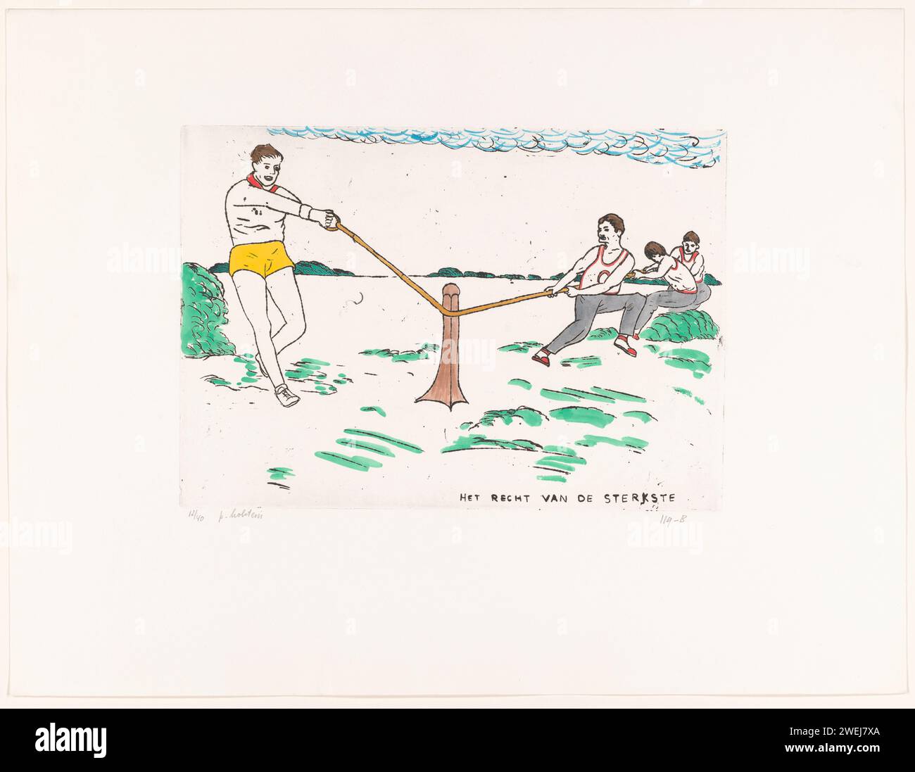 The right of the strongest, Pieter Holstein, c. 1965 - In or Before ...