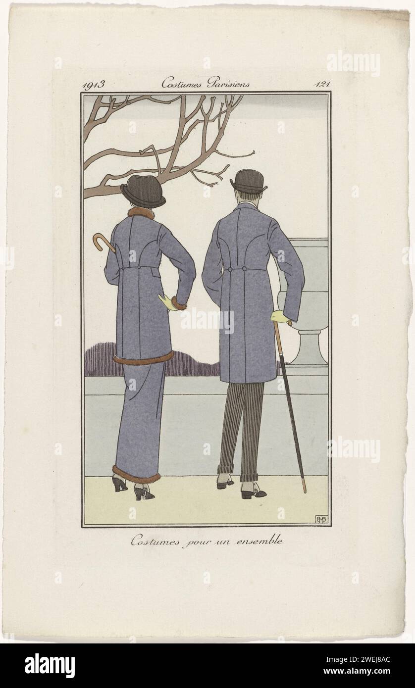 Mens fashion 1912 hi-res stock photography and images - Alamy