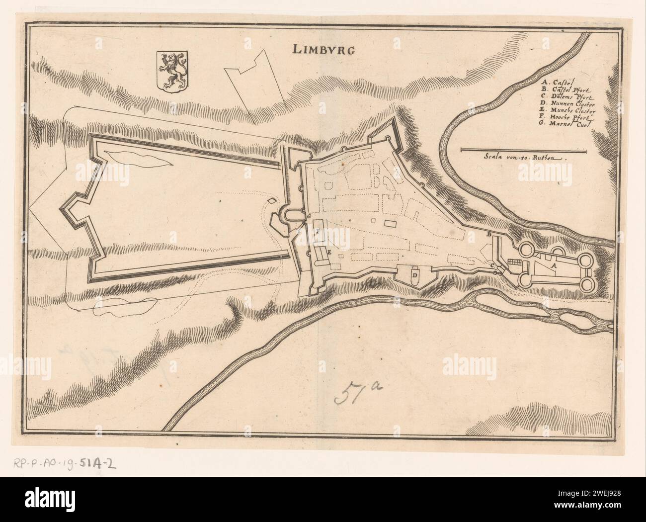 Map of limburg hi-res stock photography and images - Alamy