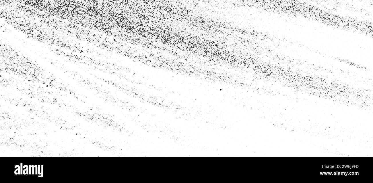 Splattered grunge noise texture. Dirty scattered grain background ...