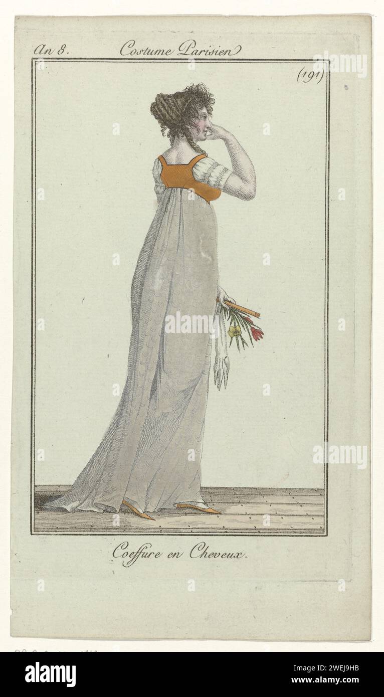 Journal of ladies and fashions, Parisian costume, February 4, 1800 ...