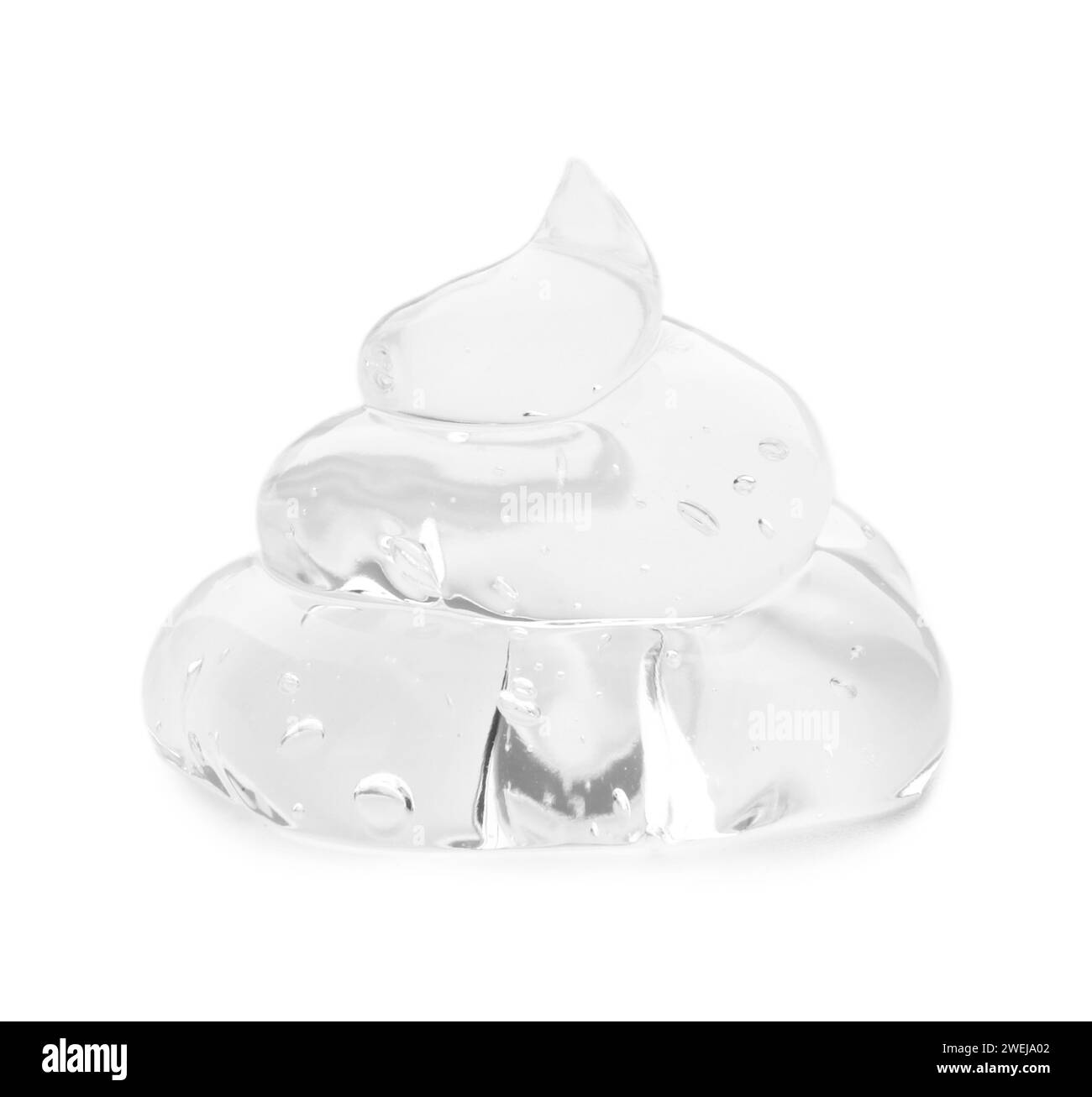 Gel transparent cosmetic sample skin Black and White Stock Photos ...