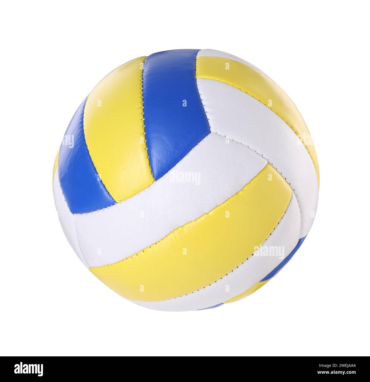 One volleyball ball isolated on white. Sport equipment Stock Photo - Alamy