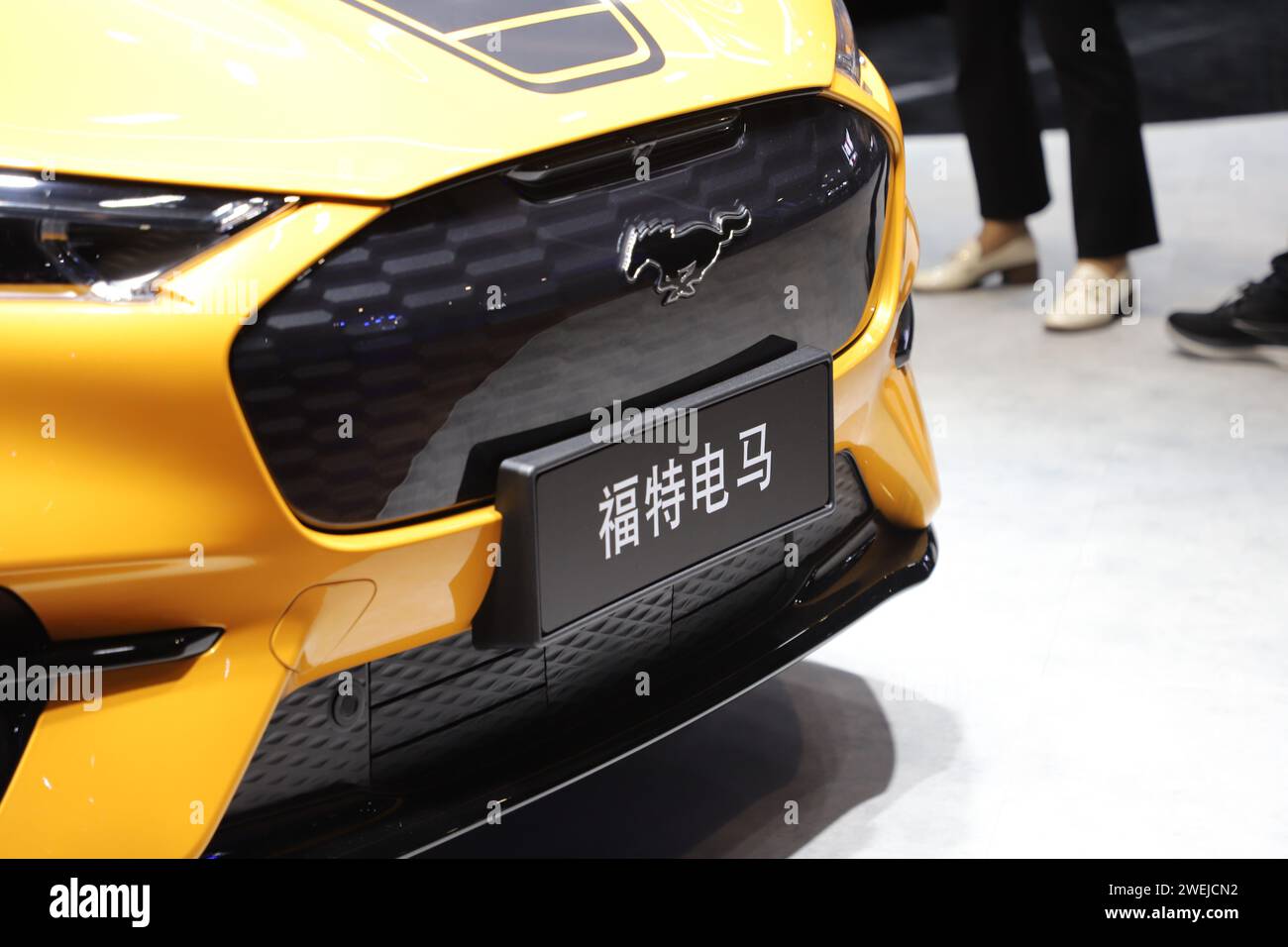 SHANGHAI, CHINA - NOVEMBER 8, 2023 - A Ford MUSTANG sports car is ...