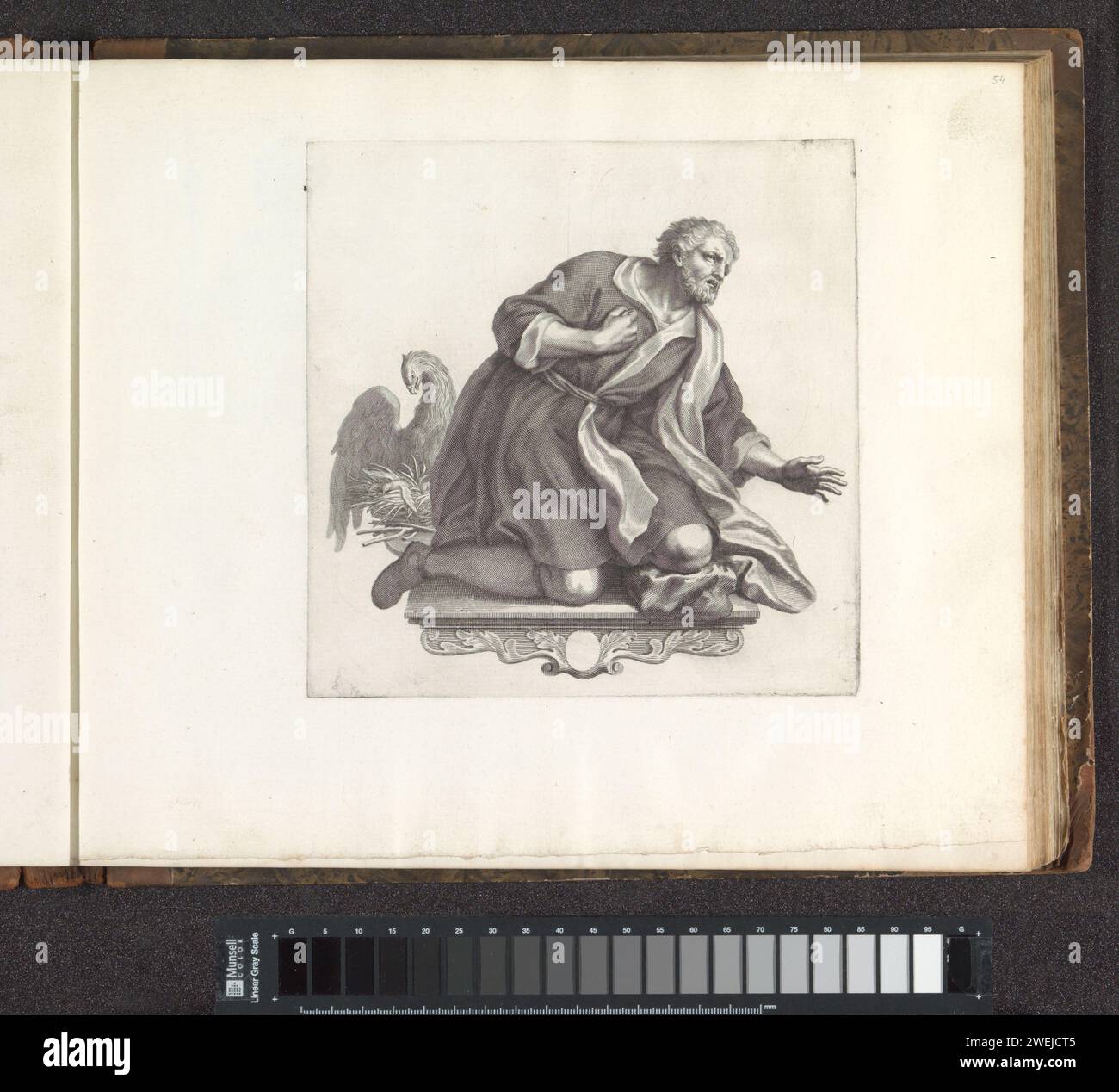 Personification of Repentance, Robert van Audenaerd, 1673 - 1743 print ...