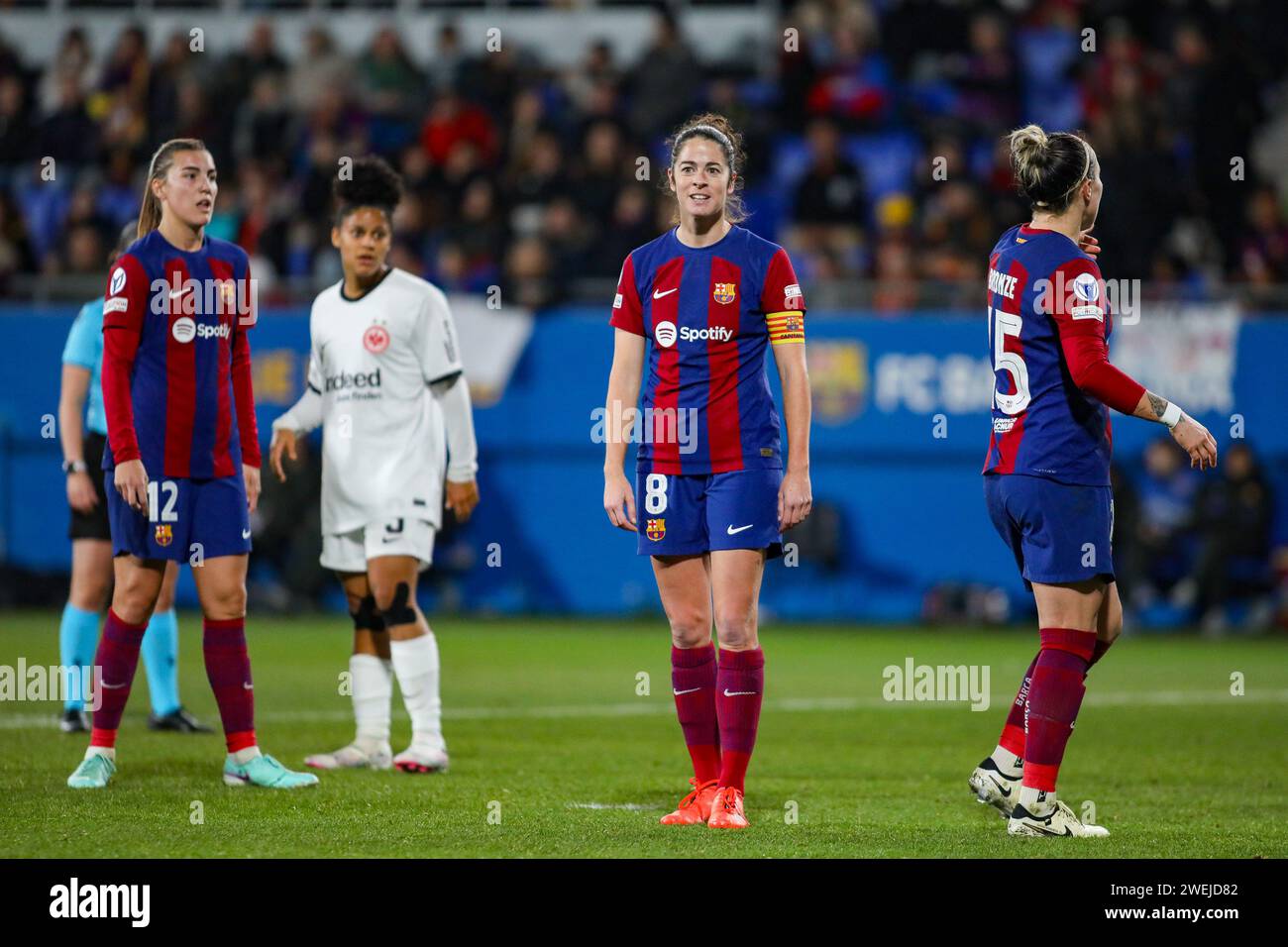 Barcelona, Spain. 25th Jan, 2024. Marta Torrejón (8 FC Barcelona ...
