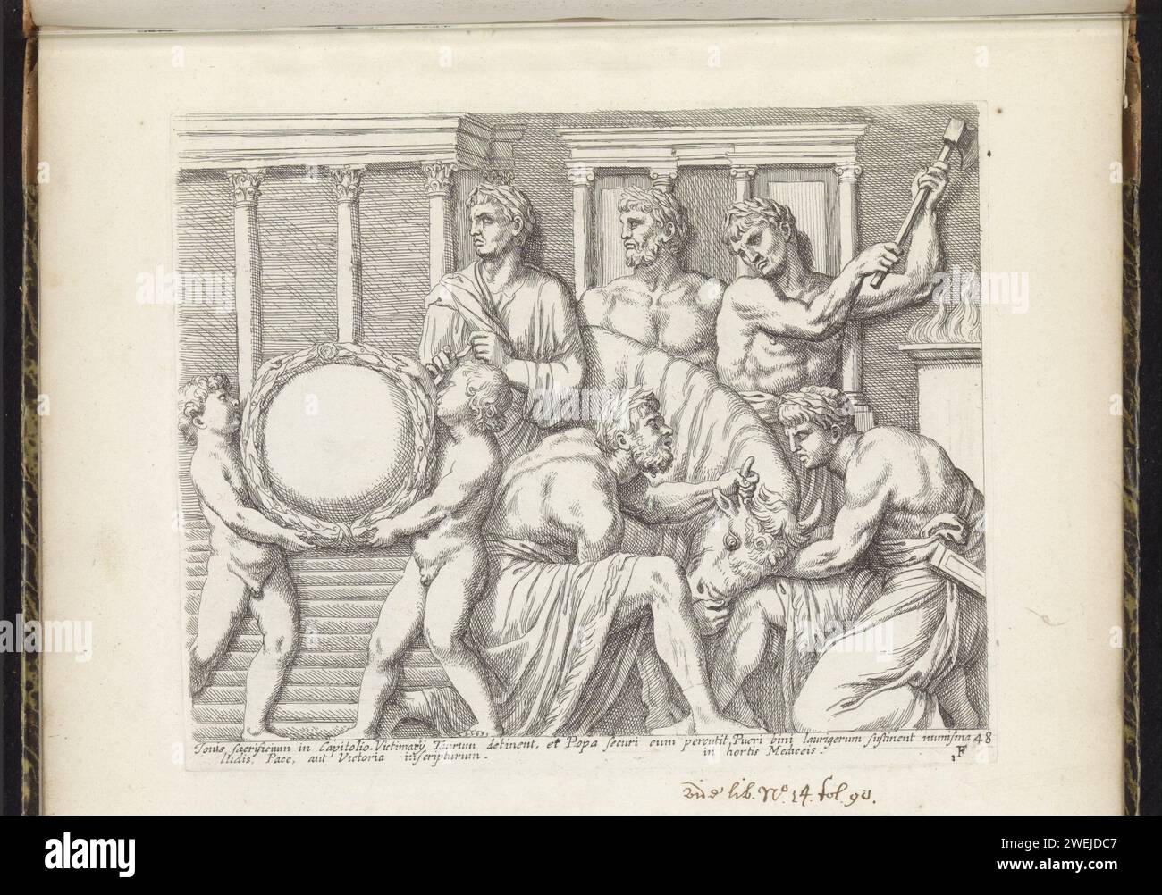 Relief with Apollo and Diana, François Perrier, 1645 print Relief with ...