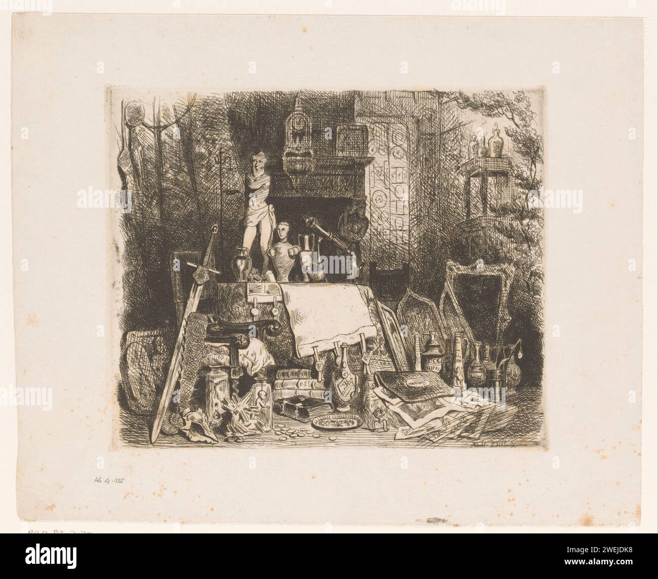 Objects at Antiquarian Verelst, Adolphe Alexandre Dillens, 1831 - 1877 ...