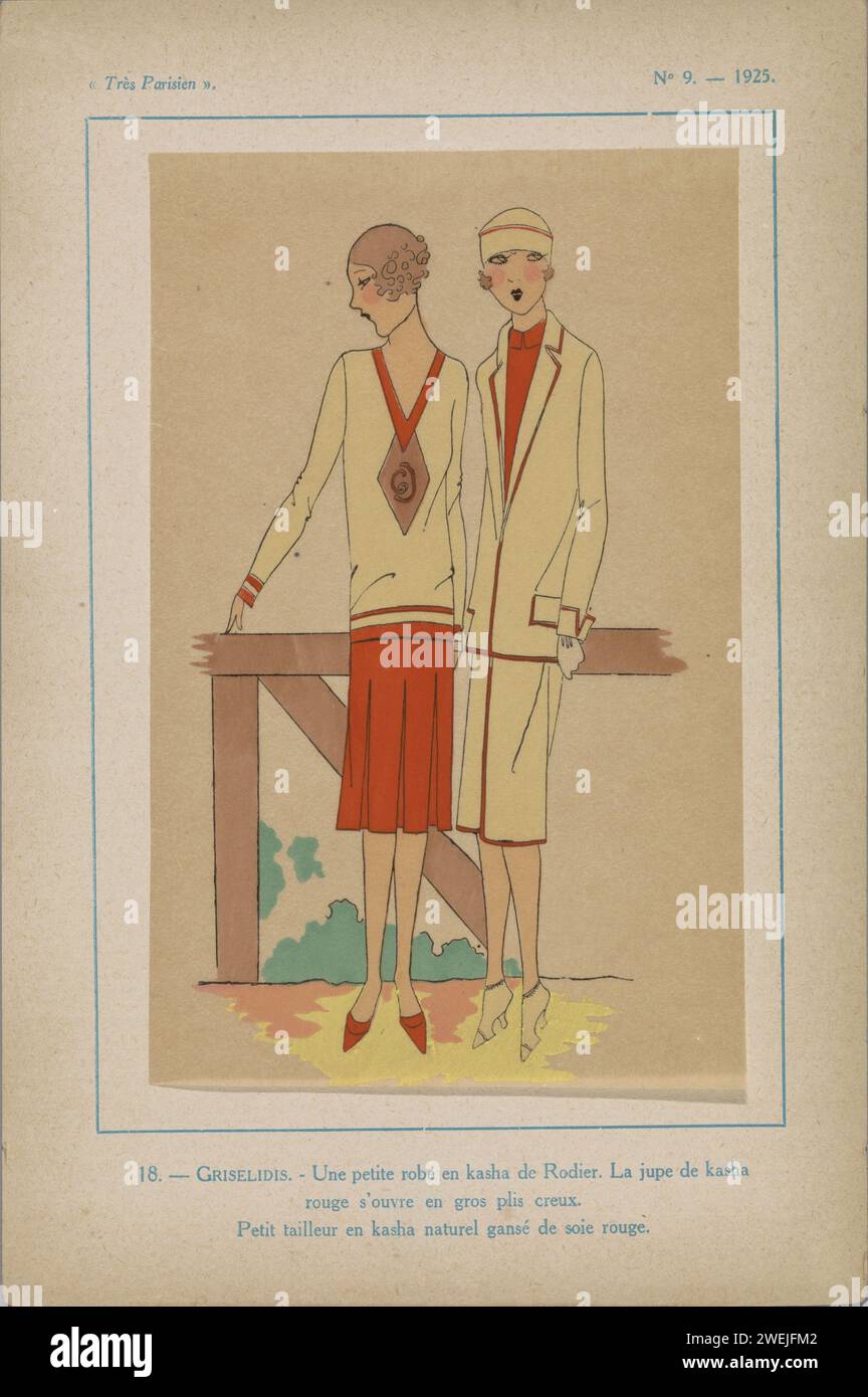 Very Parisian, 1925, no.9, pl. 18.- Griselidis, 1925 Japan in van Kasha ...