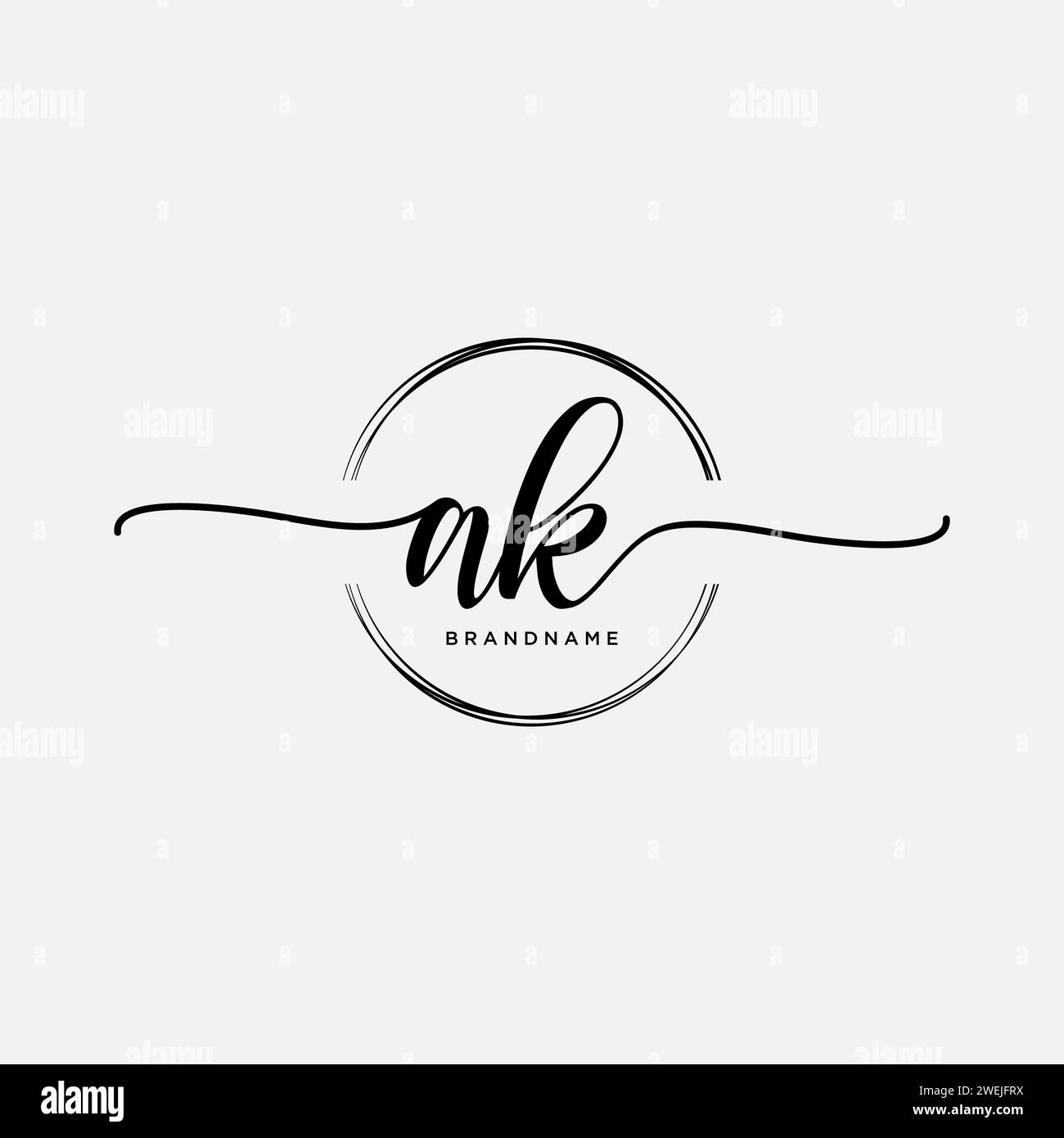 Ak circle logo hi-res stock photography and images - Alamy