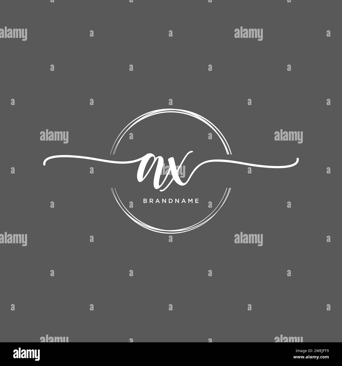 Circle ax letter hi-res stock photography and images - Alamy