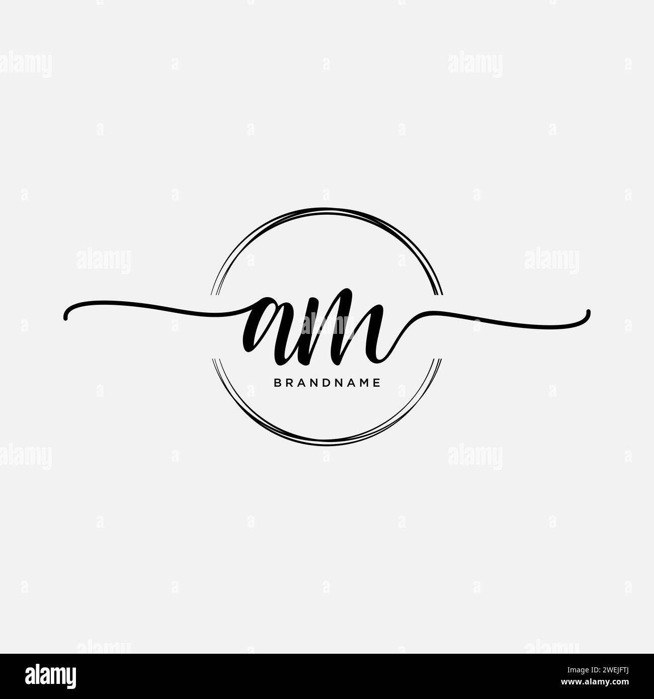 Am letter logo Black and White Stock Photos & Images - Alamy