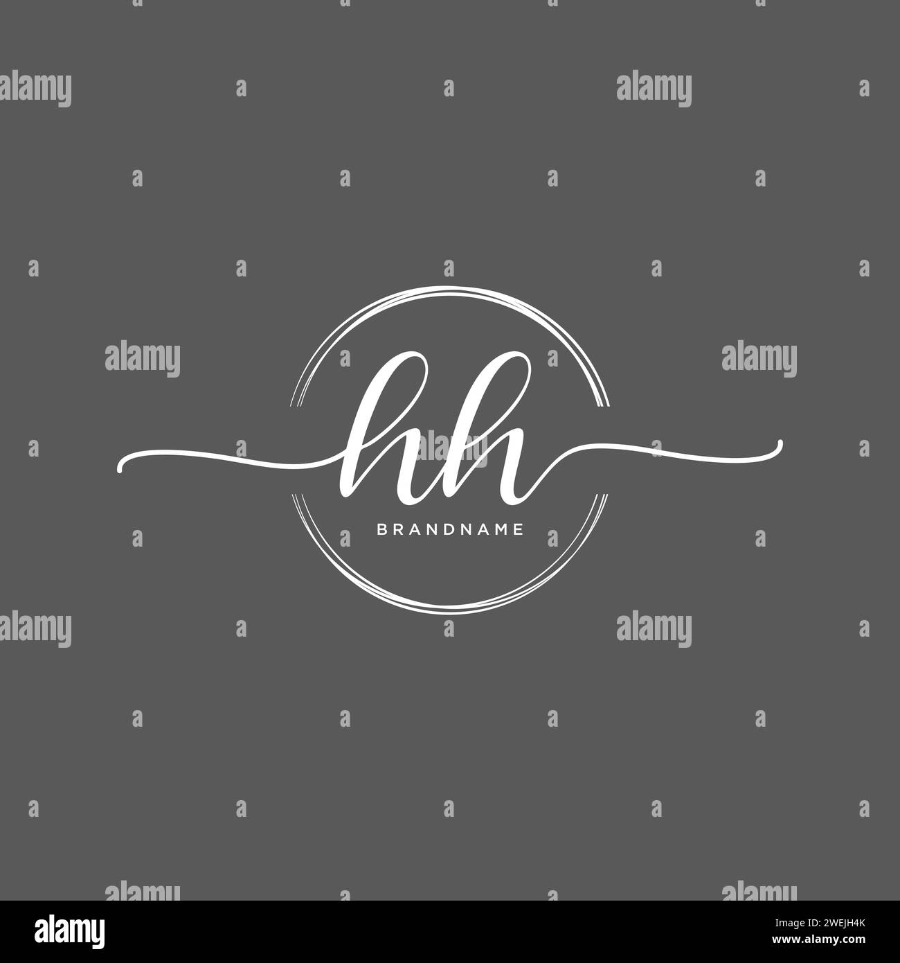 Hh logo icon Black and White Stock Photos & Images - Alamy