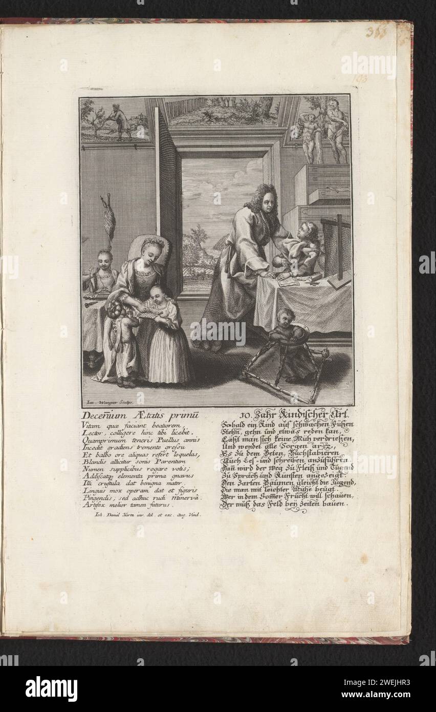 Man at the age of ten, c. 1725 - c. 1730 print In a departure on the ...