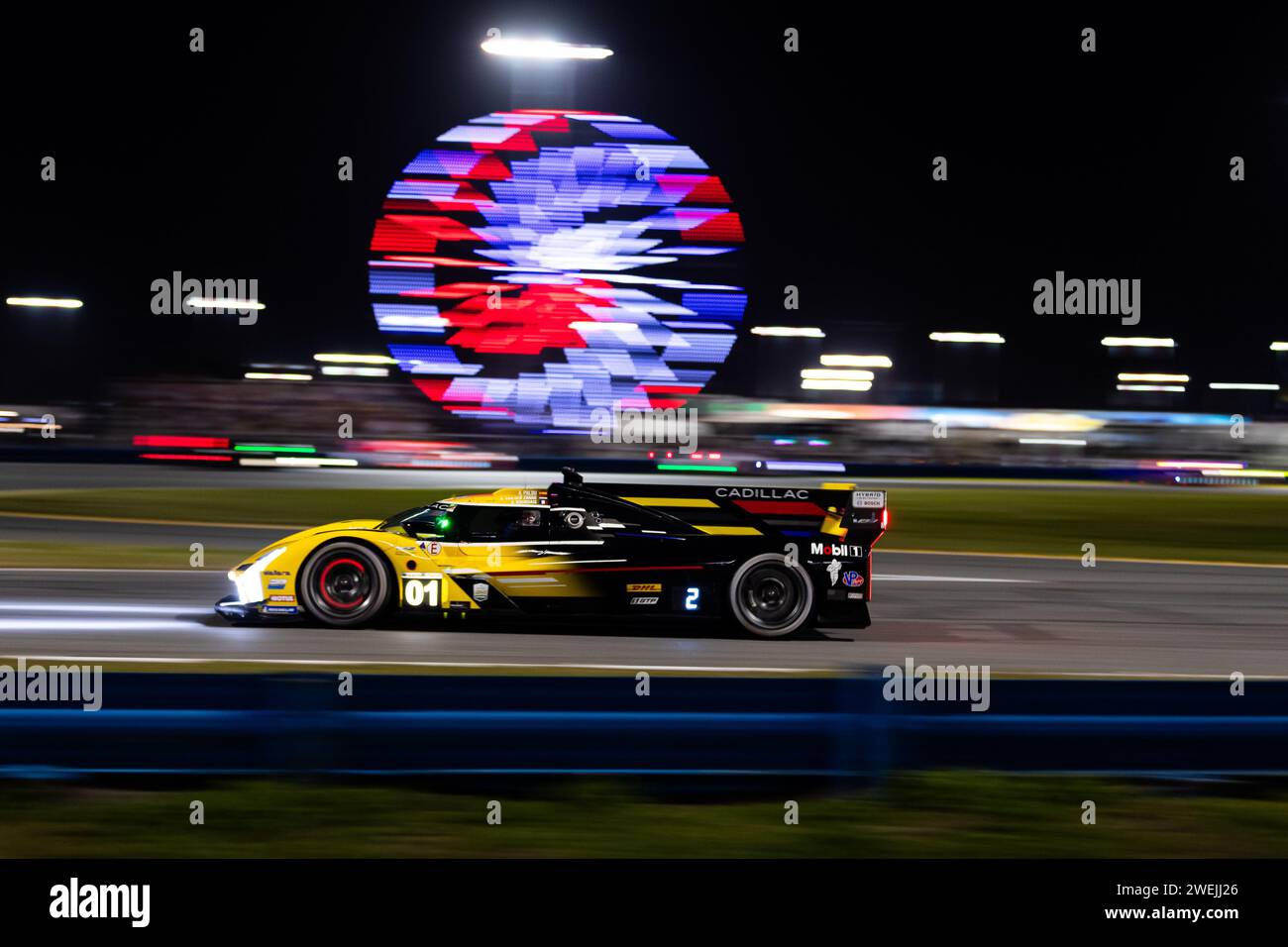 Daytona Beach, Etats Unis. 25th Jan, 2024. 01 SELLERS Bryan (usa), SNOW ...