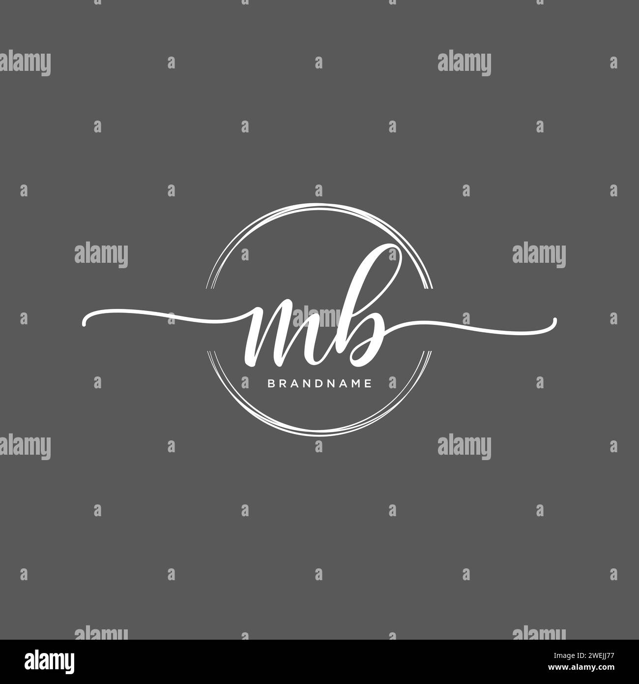 Letter mb logo Black and White Stock Photos & Images - Alamy