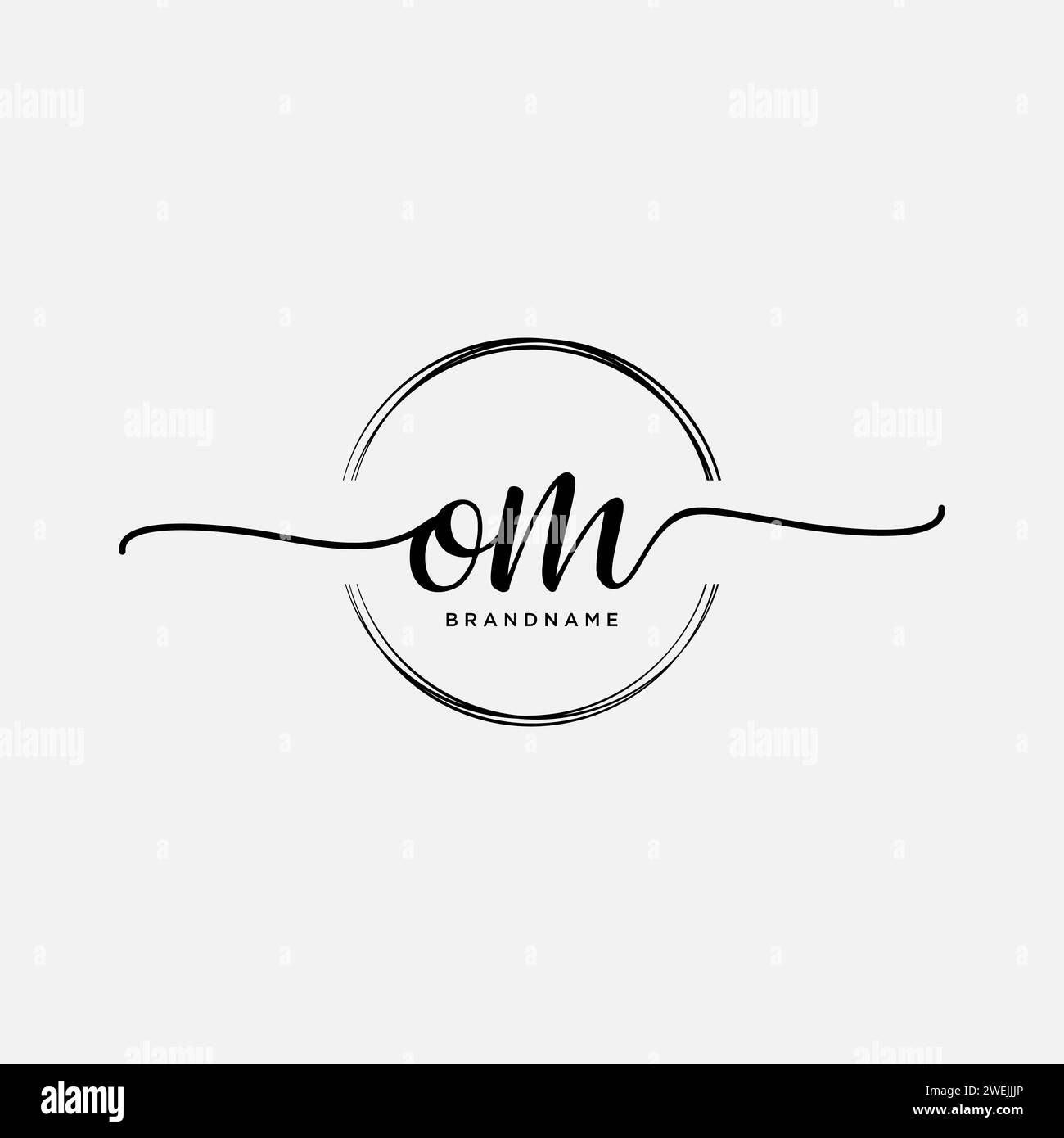 Om logo Black and White Stock Photos & Images - Alamy
