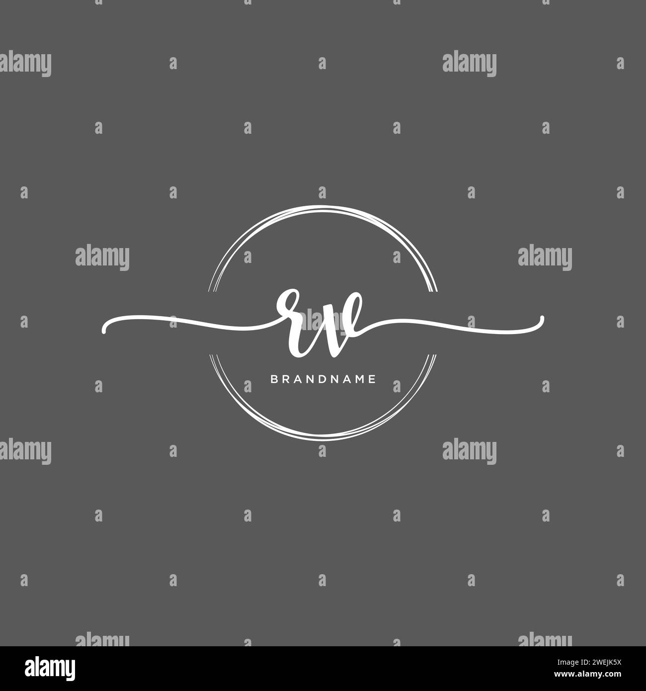 Rv logo Black and White Stock Photos & Images - Alamy