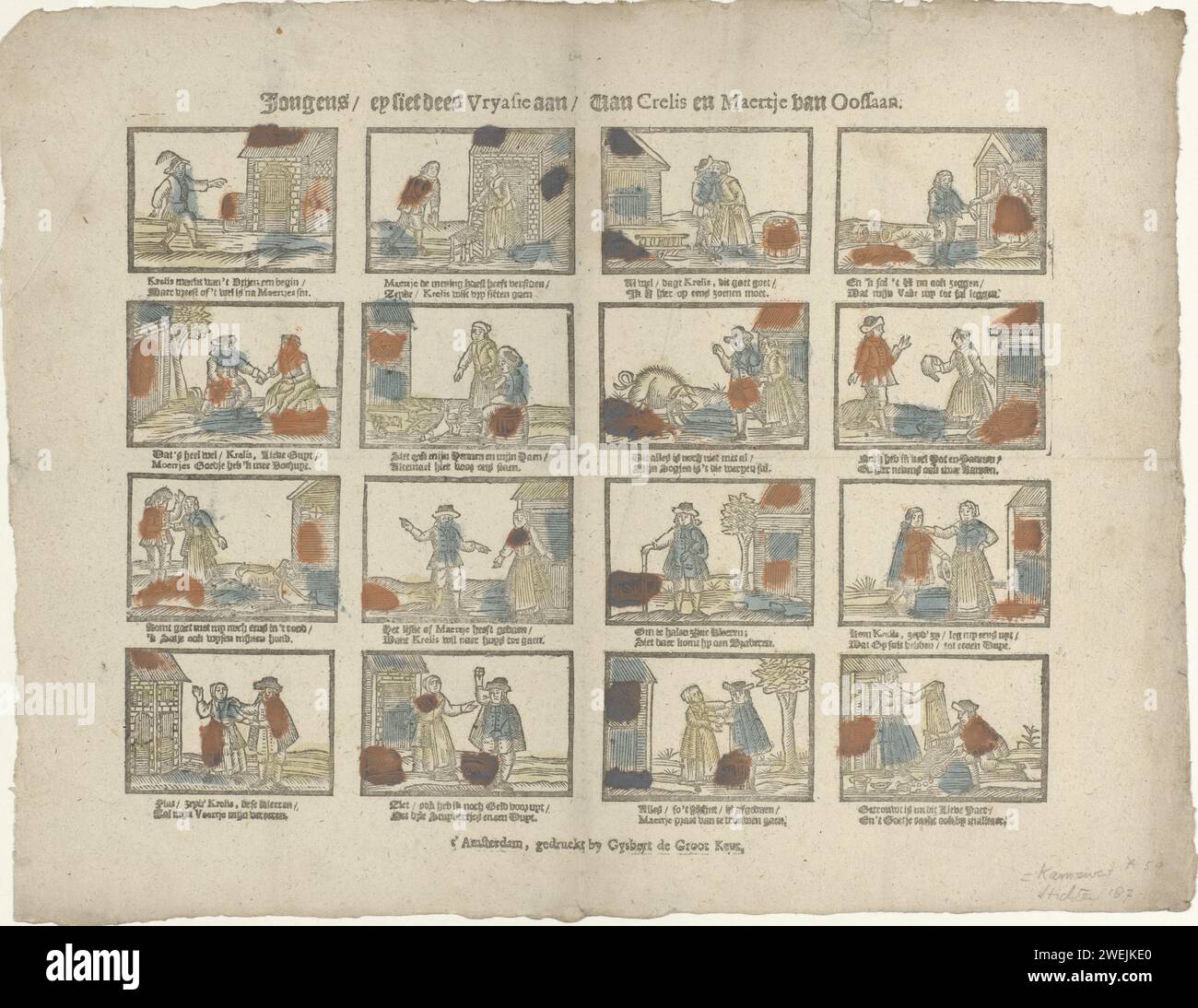 Boys / Ey Siet Dees Vryasia on / from Crelis and Maertje van Ossaan ...