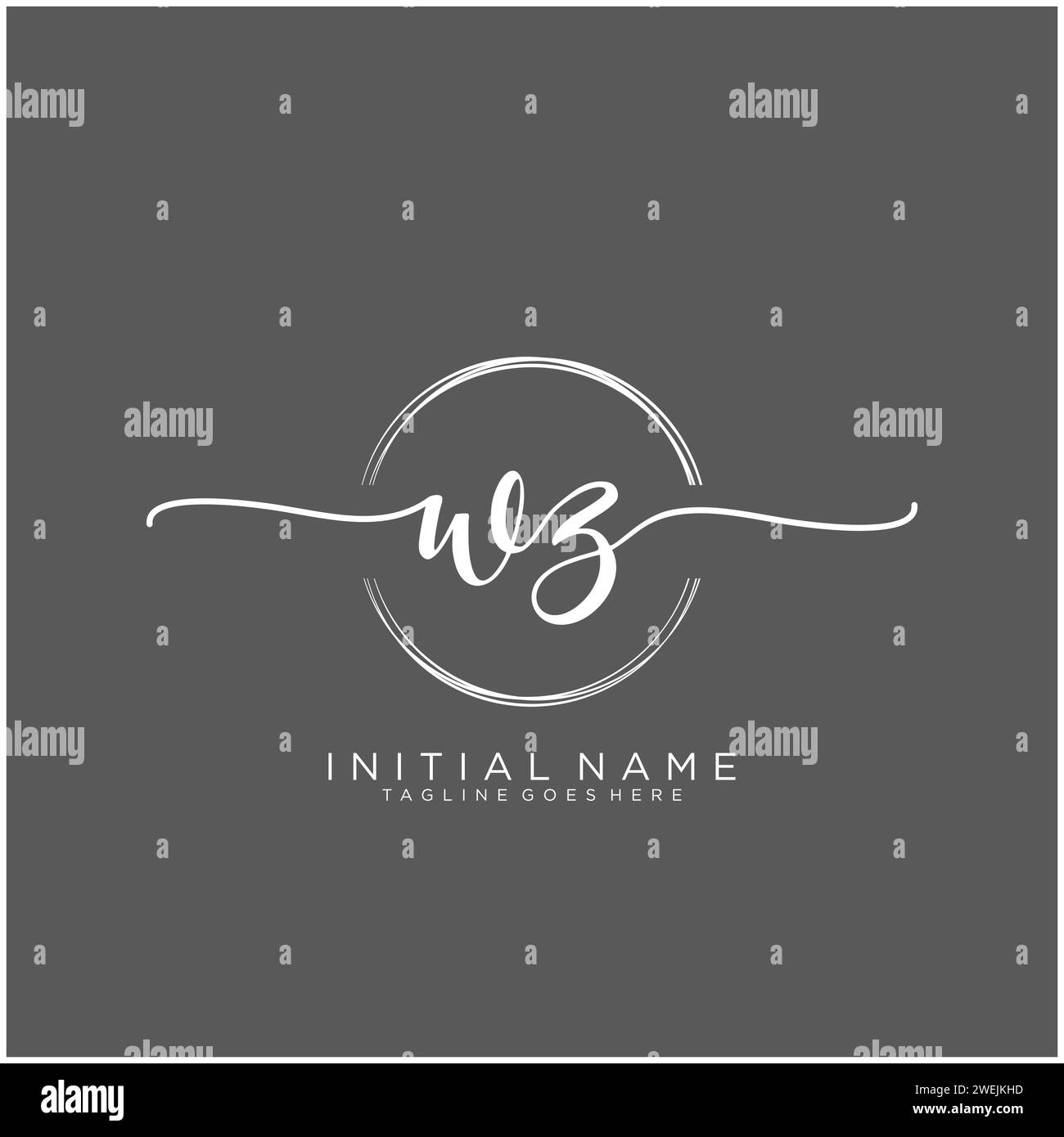 Wz initial Cut Out Stock Images & Pictures - Alamy