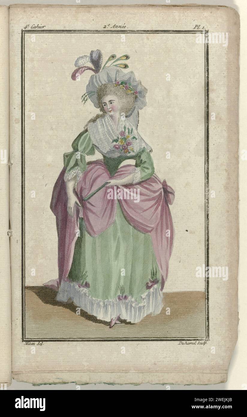 Store of new French and English modes, December 20, 1786, 2nd year, 4th ...