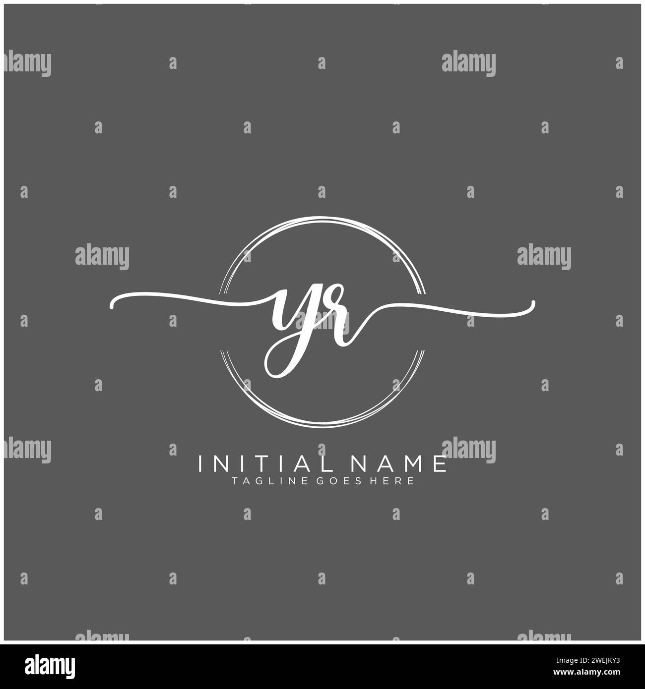 Yr logo vector vectors hi-res stock photography and images - Alamy