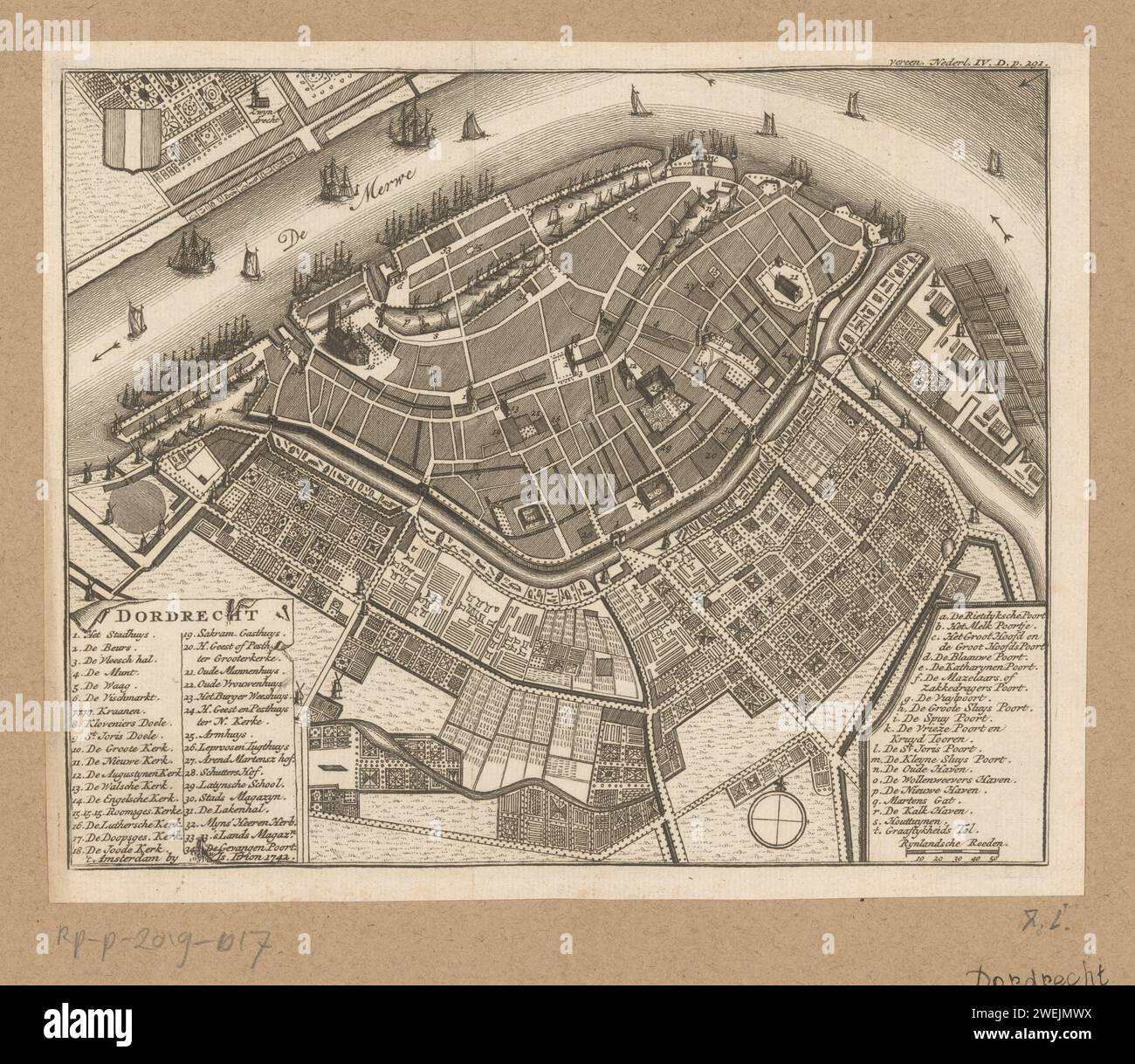 Map of dordrecht hi-res stock photography and images - Alamy