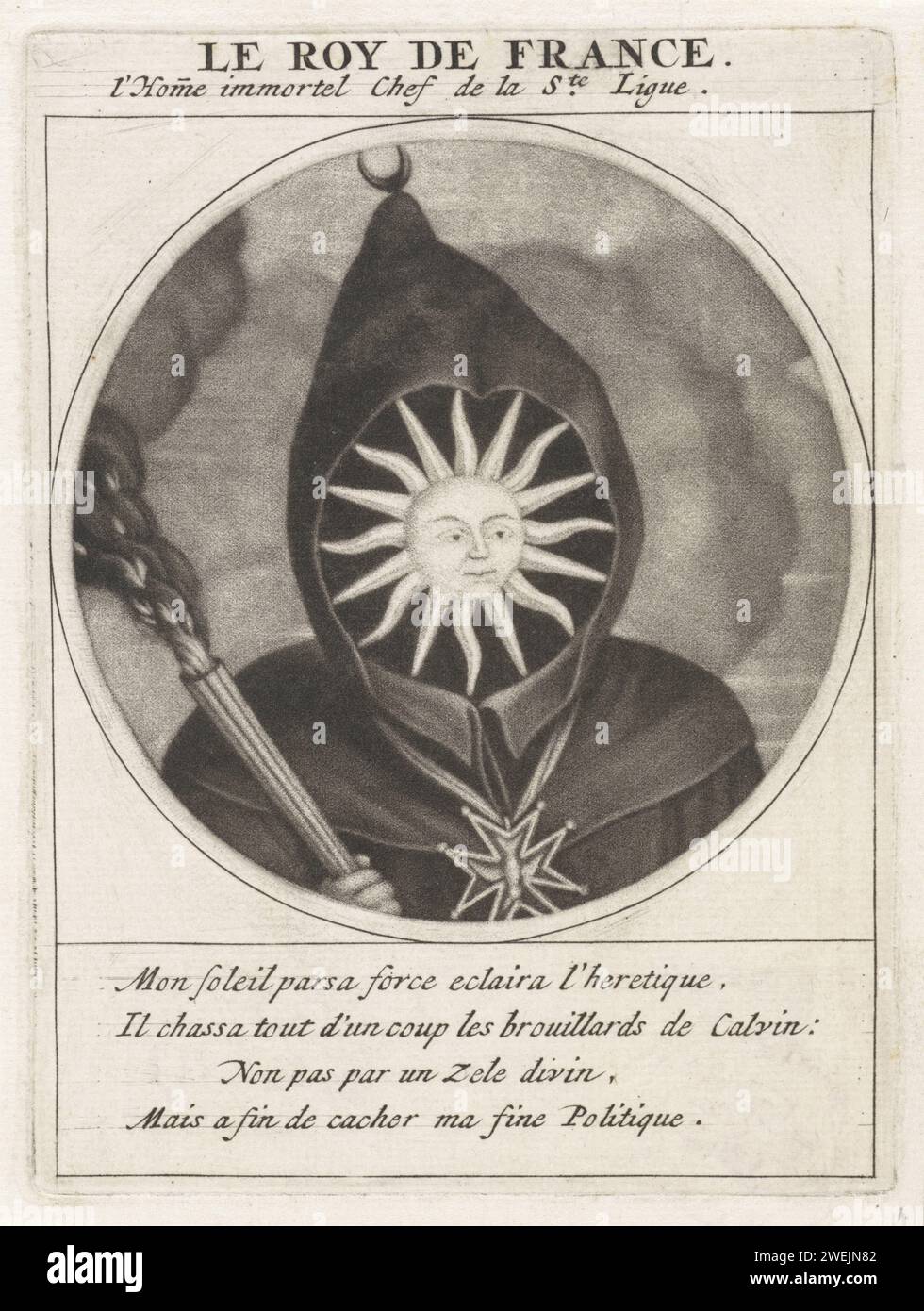 Louis XIV, King of France, Jacob Gole, After Cornelis Dusart, 1691 ...