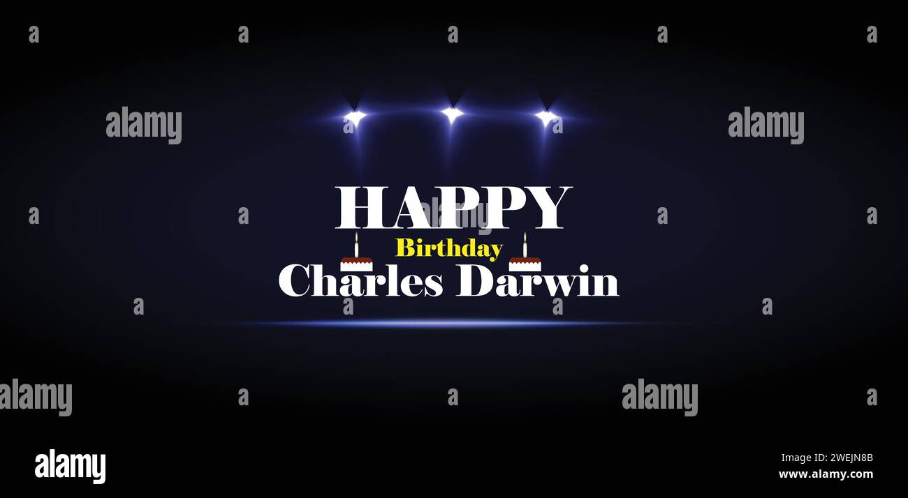 Charles darwin birthday Stock Vector Images - Alamy