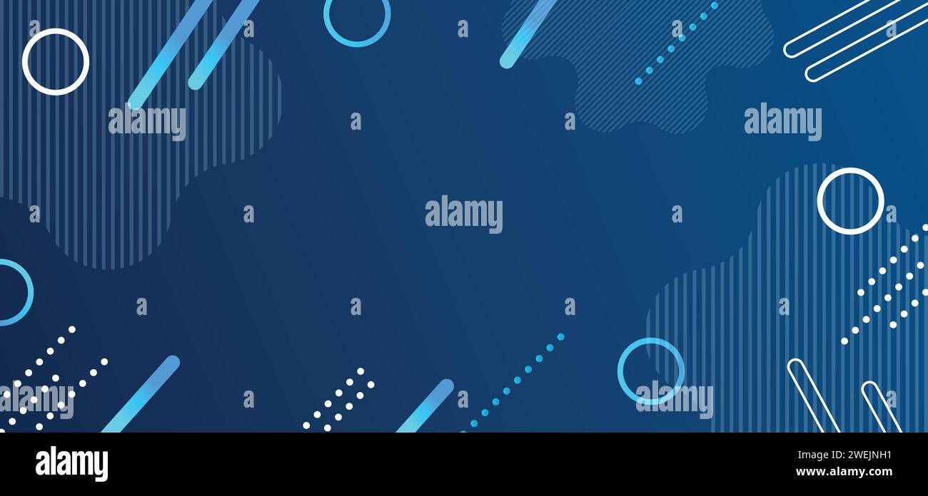 Abstract blue glowing lines on dark Gradient Color Business Style ...