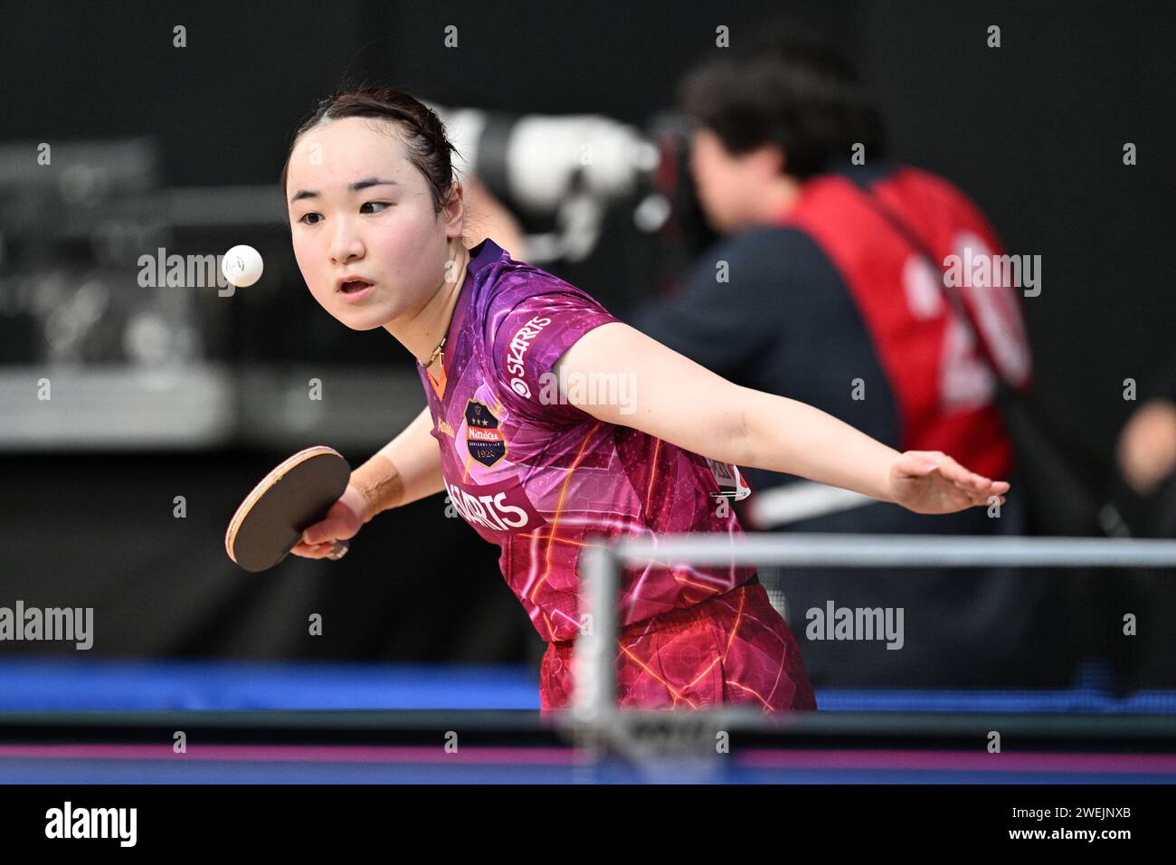 Tokyo, Japan. Credit: MATSUO. 26th Jan, 2024. Mima Ito Table Tennis ...