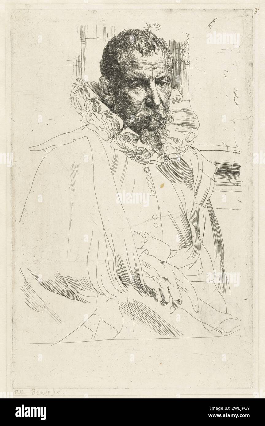 Portrait of Pieter Brueghel de Jonge, Anthony Van Dyck, 1630 - 1632 ...