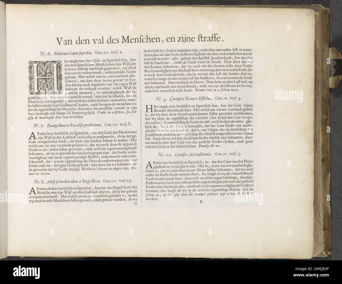 Five explanations for performances about the fall of man, 1653 - 1654 ...