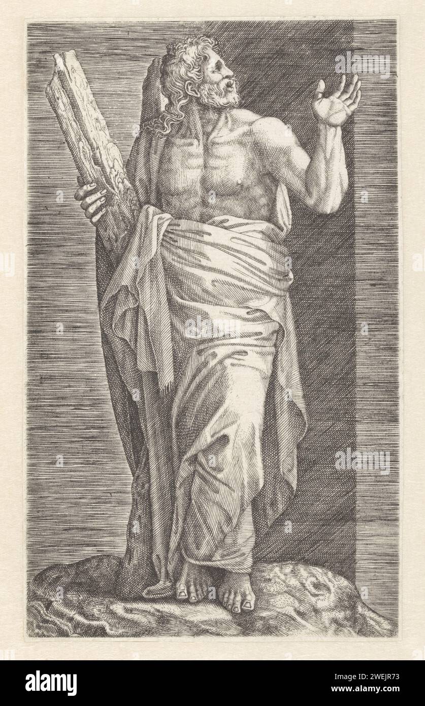 Andreas, c. 1555 - c. 1565 print The Apostle Andreas. Part of a series ...