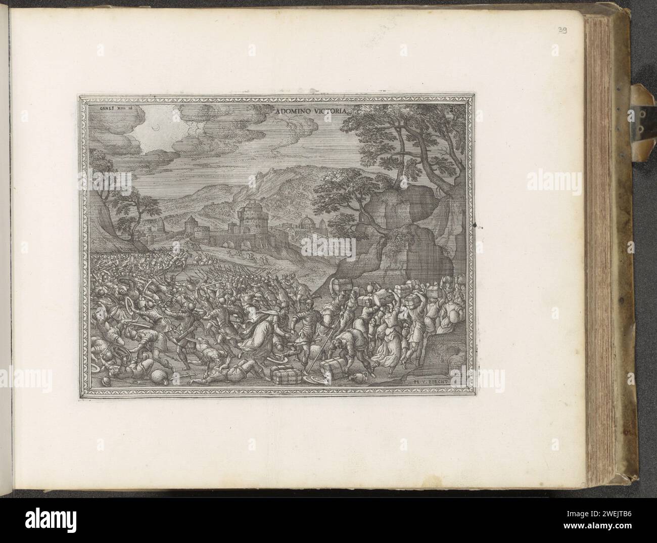 Abraham freed Lot, 1653 - 1654 print At night Abraham attacks the army ...