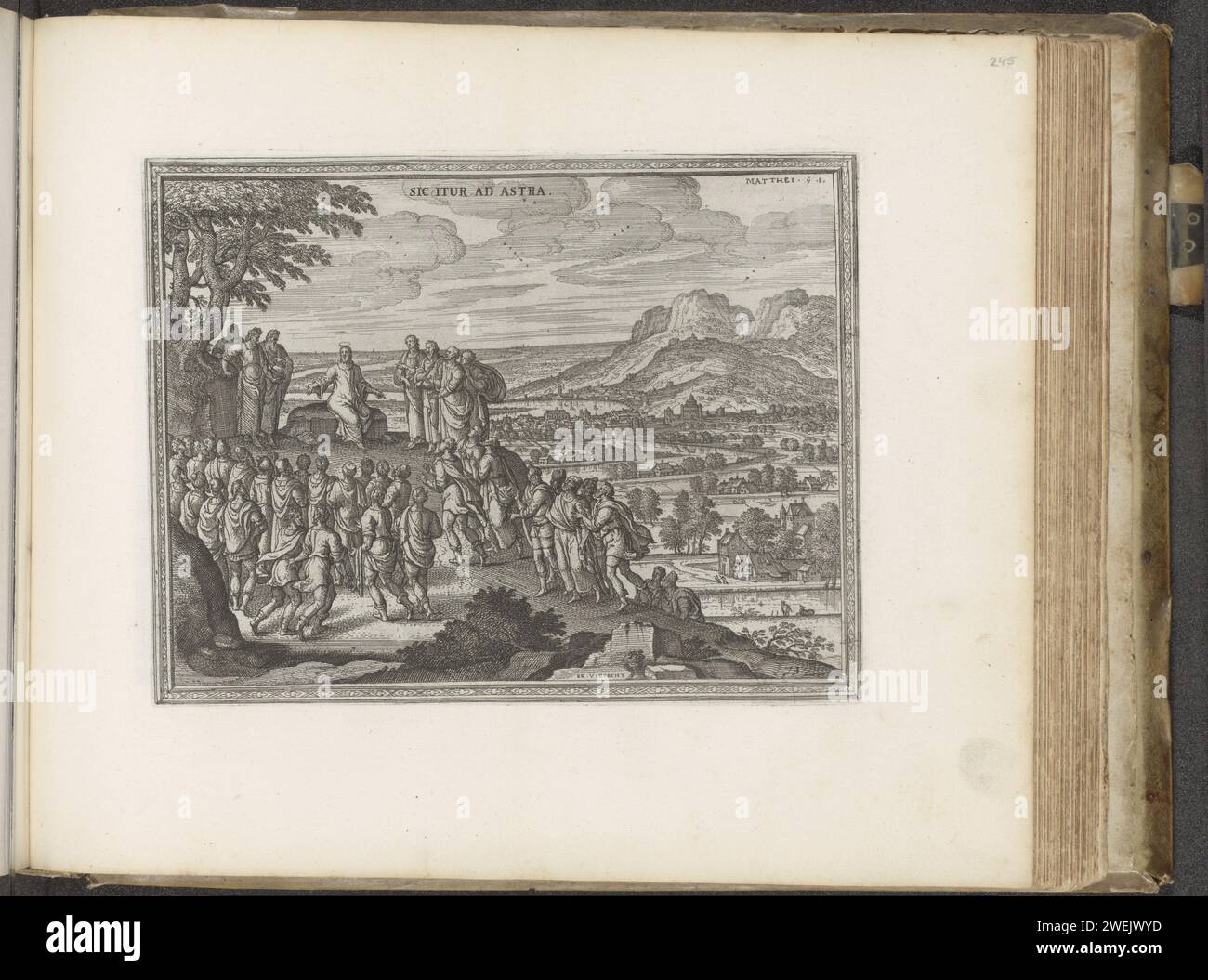 Sermon on the Mount, 1653 - 1654 print The Sermon on the Mount. Christ ...